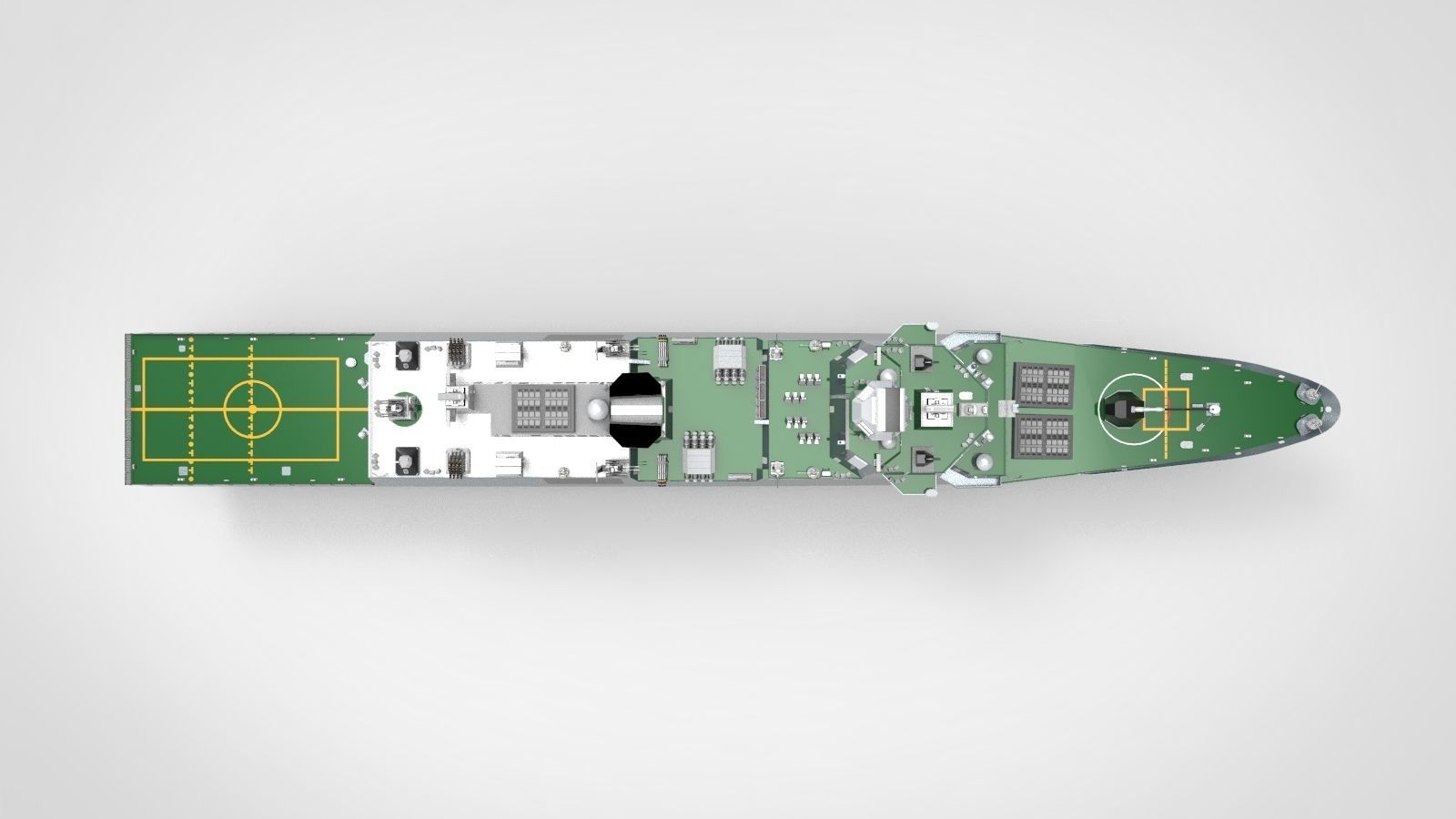 Frigate FFG X 3D model | CGTrader