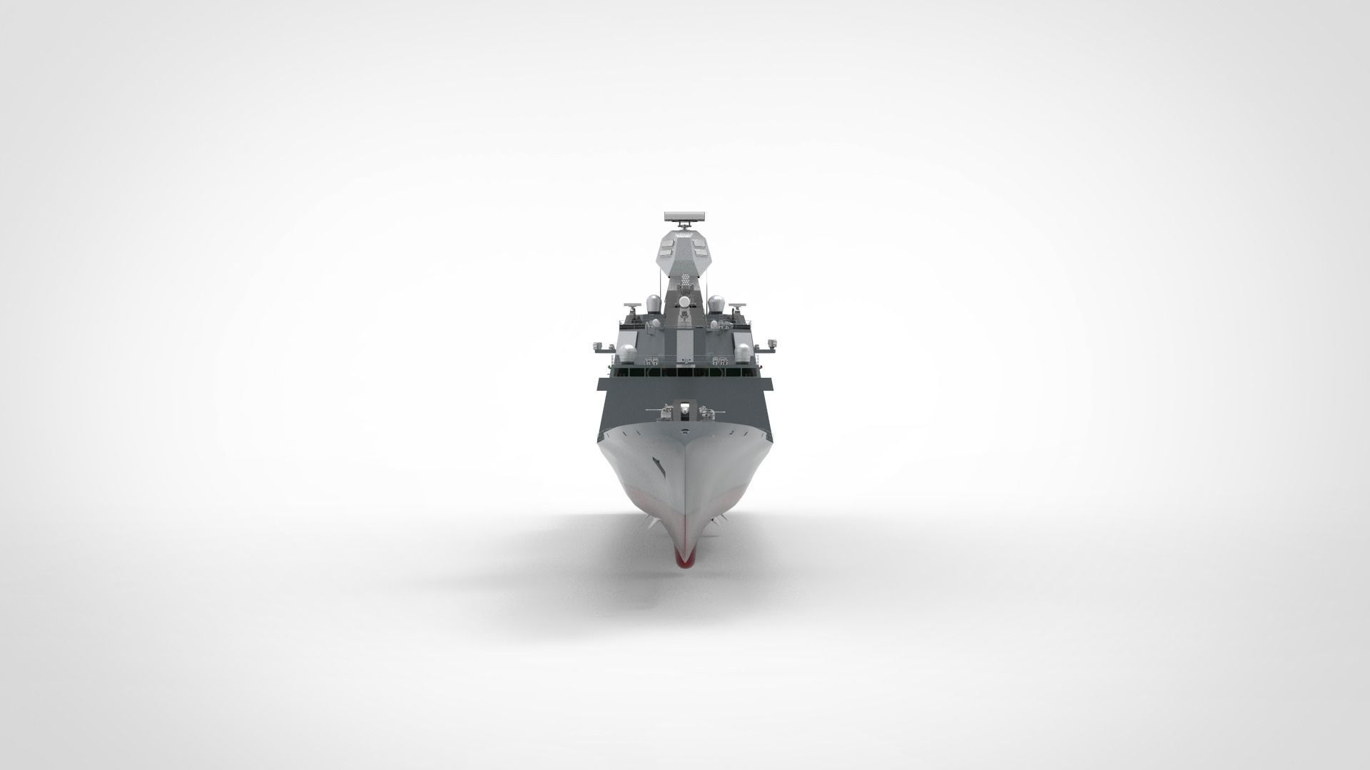 Frigate FFG X 3D model | CGTrader