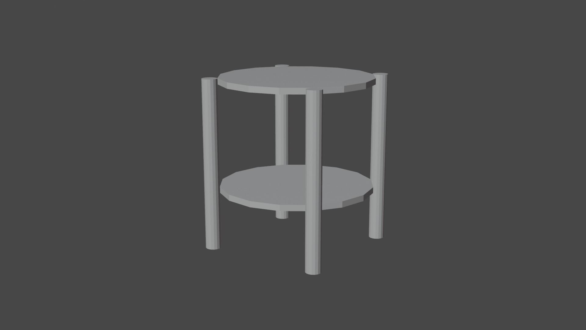 3D model Side table - PS1 PSX style VR / AR / low-poly | CGTrader