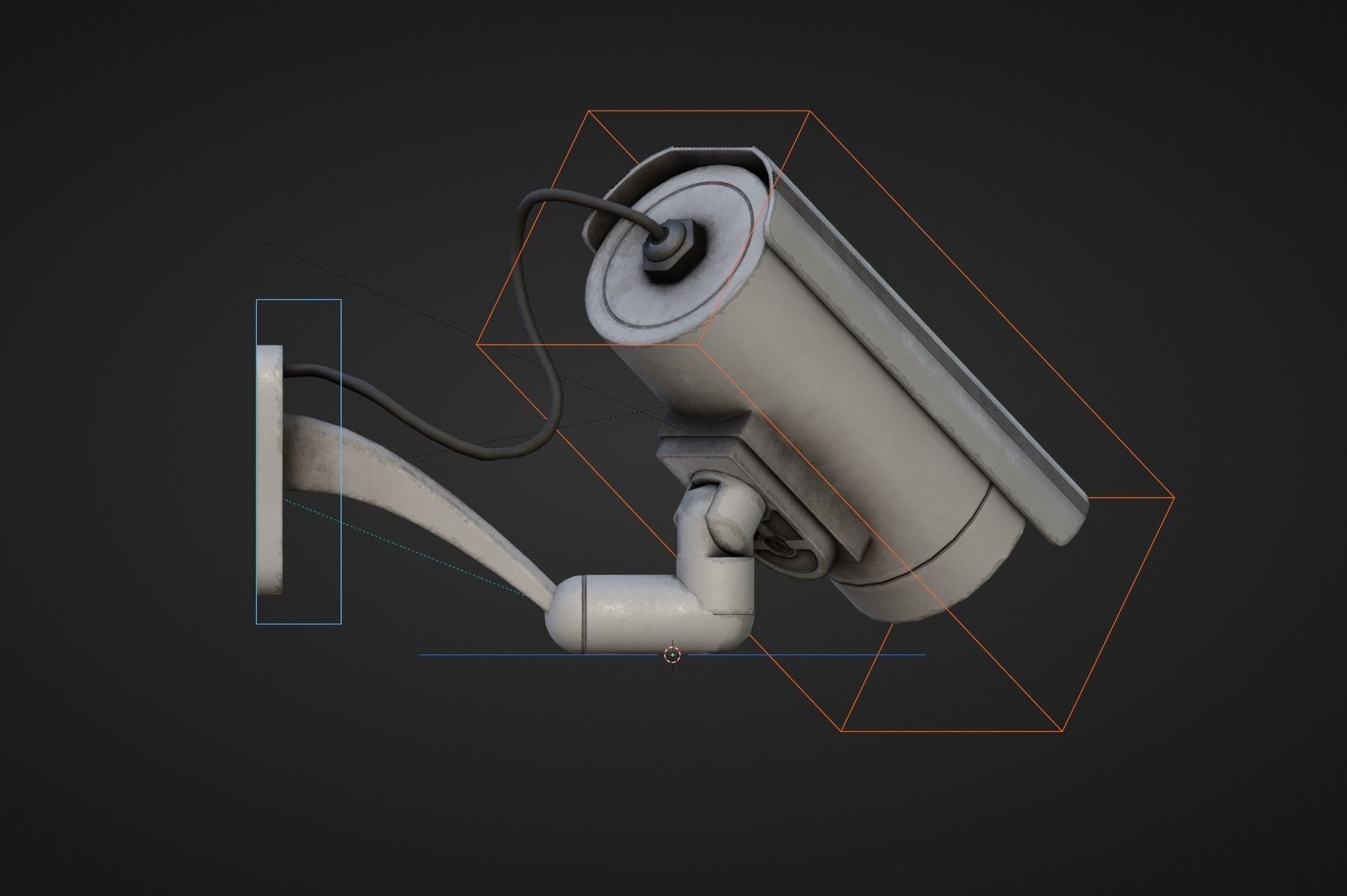 3D model Security Camera VR / AR / low-poly | CGTrader