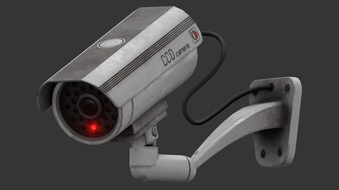 3D model Security Camera VR / AR / low-poly | CGTrader