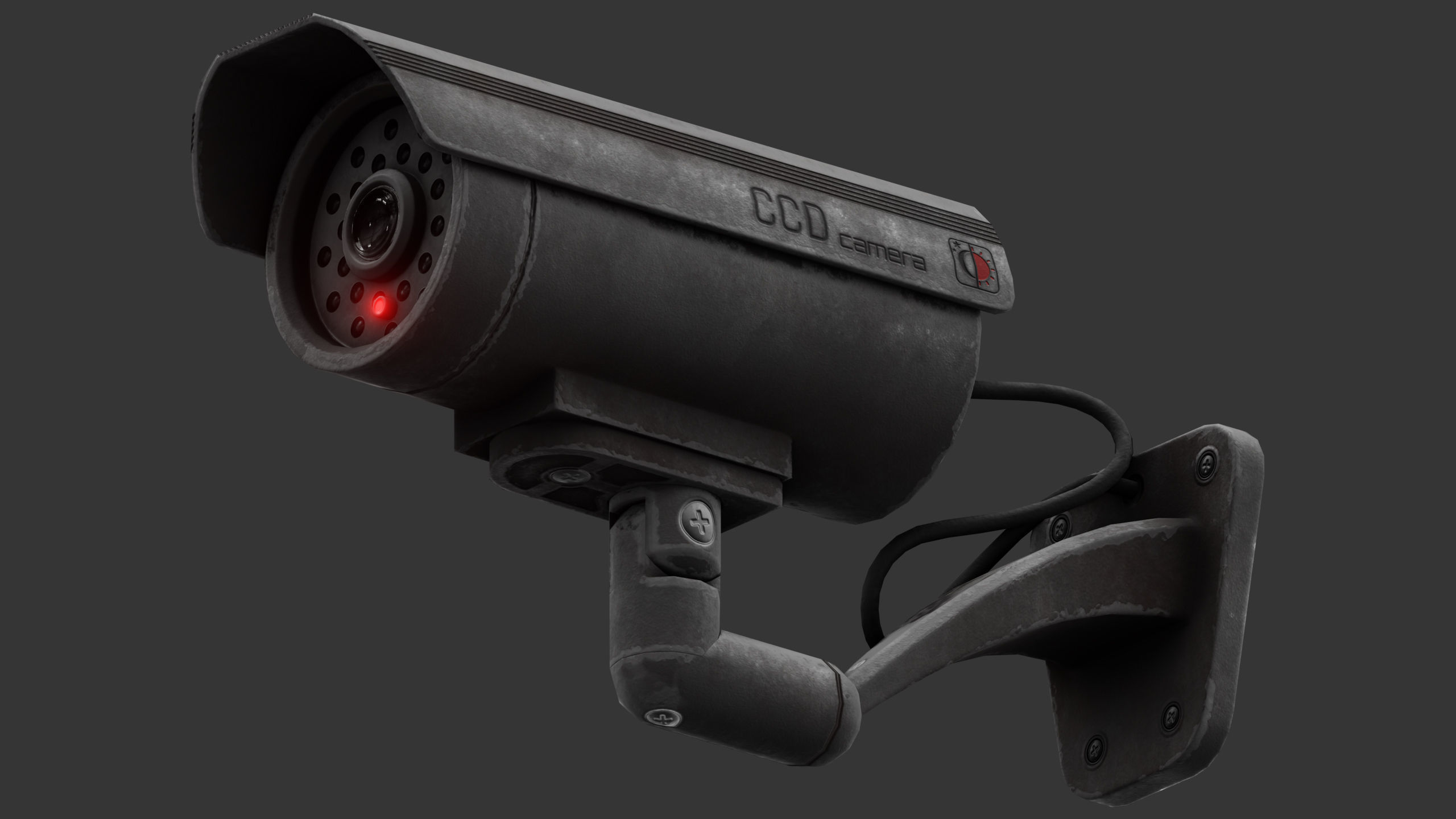 3D model Security Camera VR / AR / low-poly | CGTrader