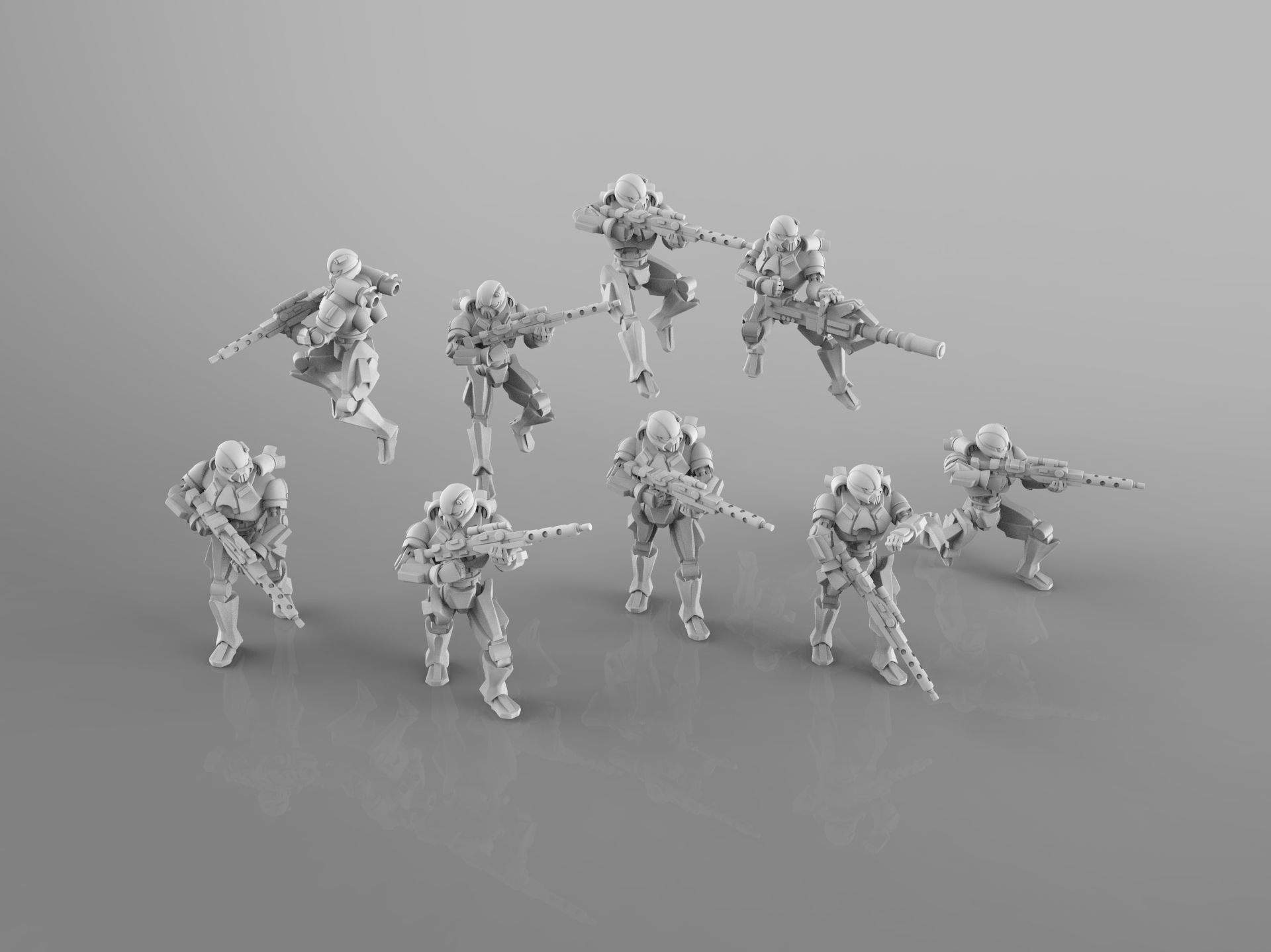 Eternal Skytroopers 3D model 3D printable | CGTrader