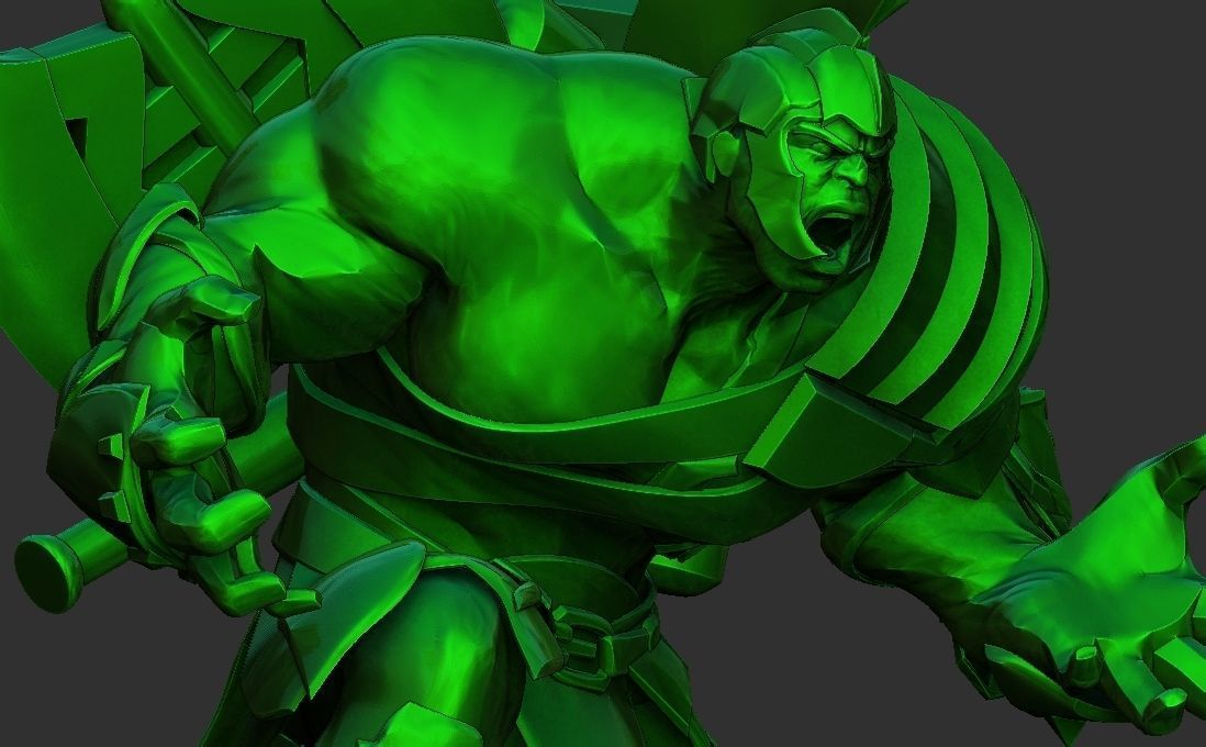 Hulk Thor Ragnarok 3D model 3D printable | CGTrader