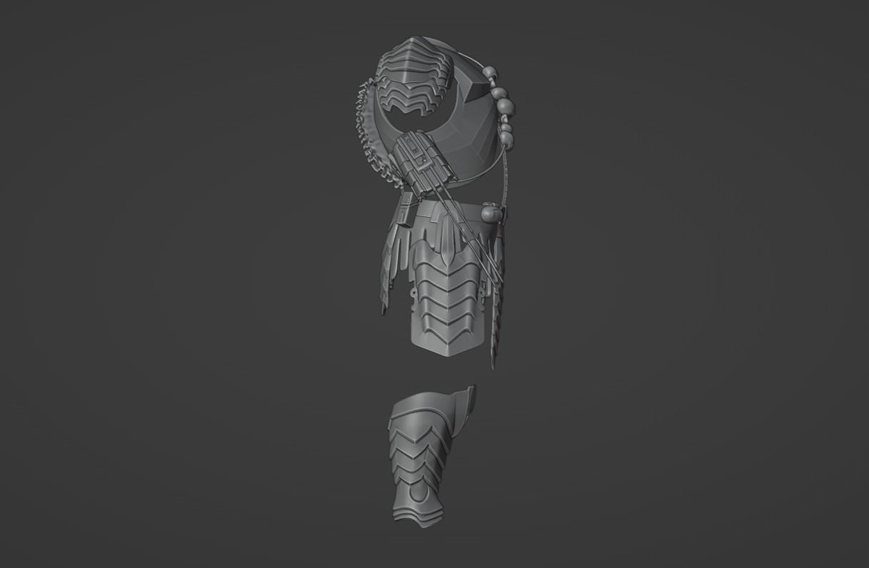 Predator armor set 3D model 3D printable | CGTrader