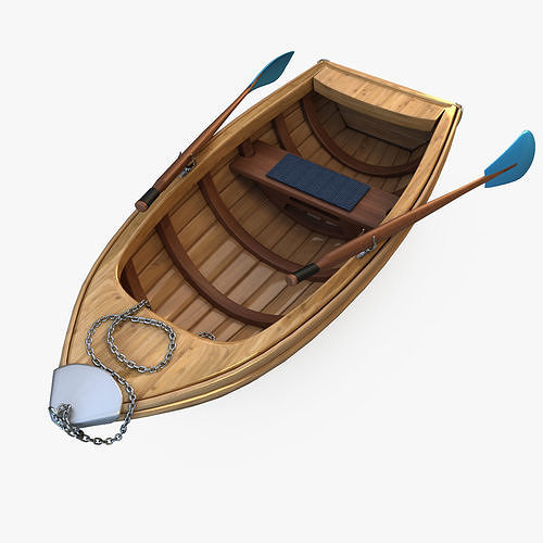 Boat stylized 3D model | CGTrader