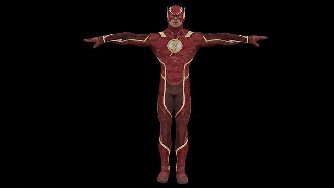 Flash 3D Model 3D model rigged | CGTrader
