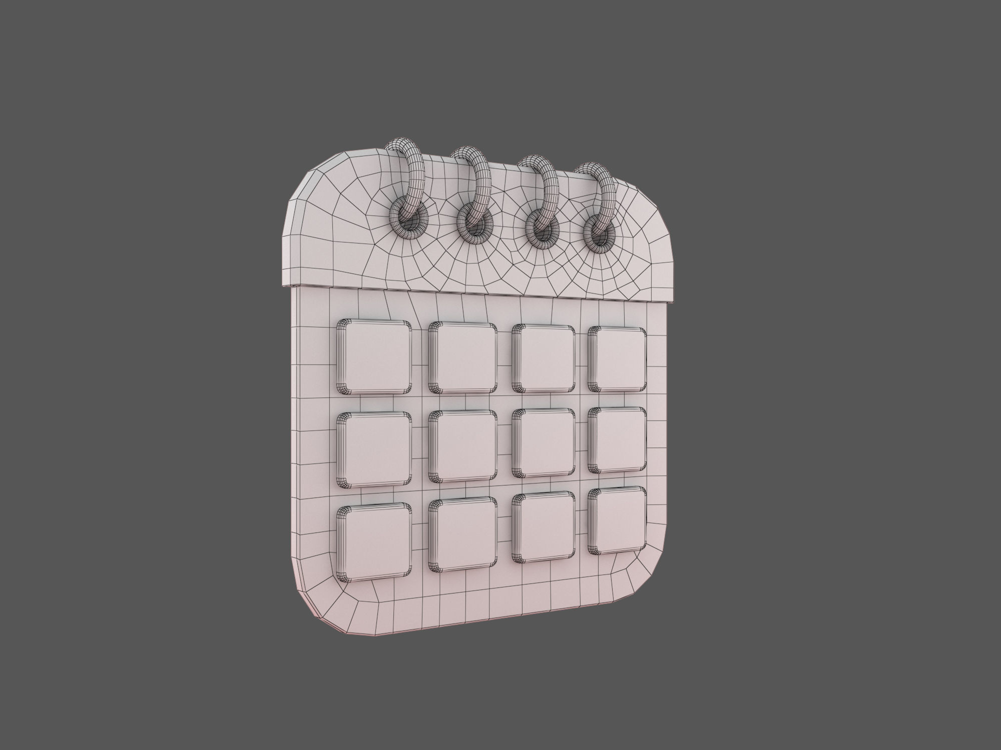 calendar 3d cartoon 3D model | CGTrader