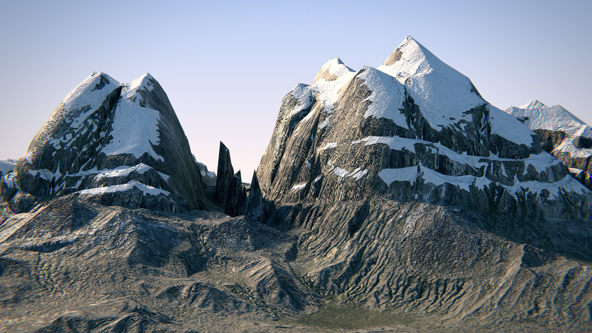 3D model Terrain 01 PBR VR / AR / low-poly | CGTrader