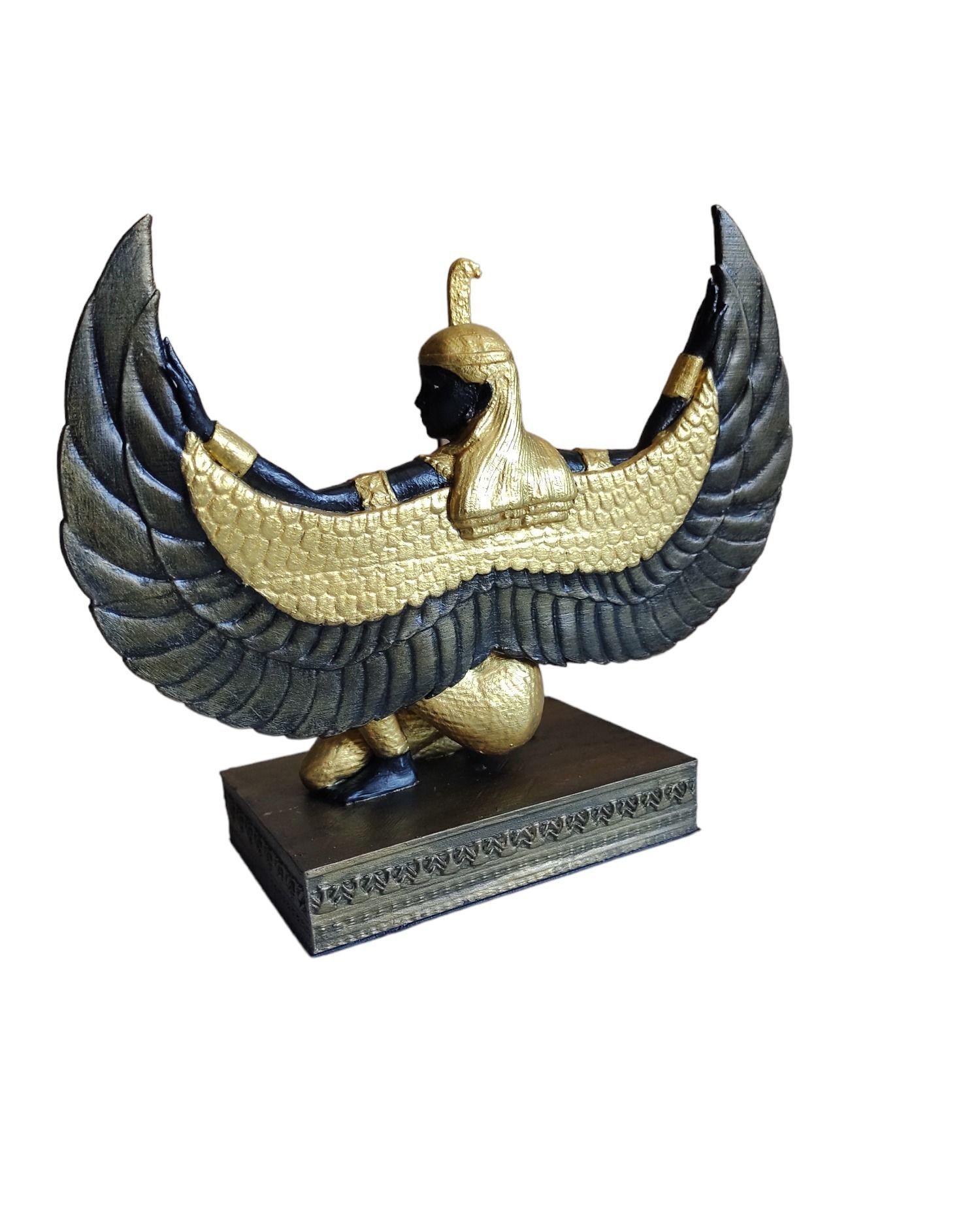 Maat egyptian goddess statue for 3d print 3D model 3D printable | CGTrader