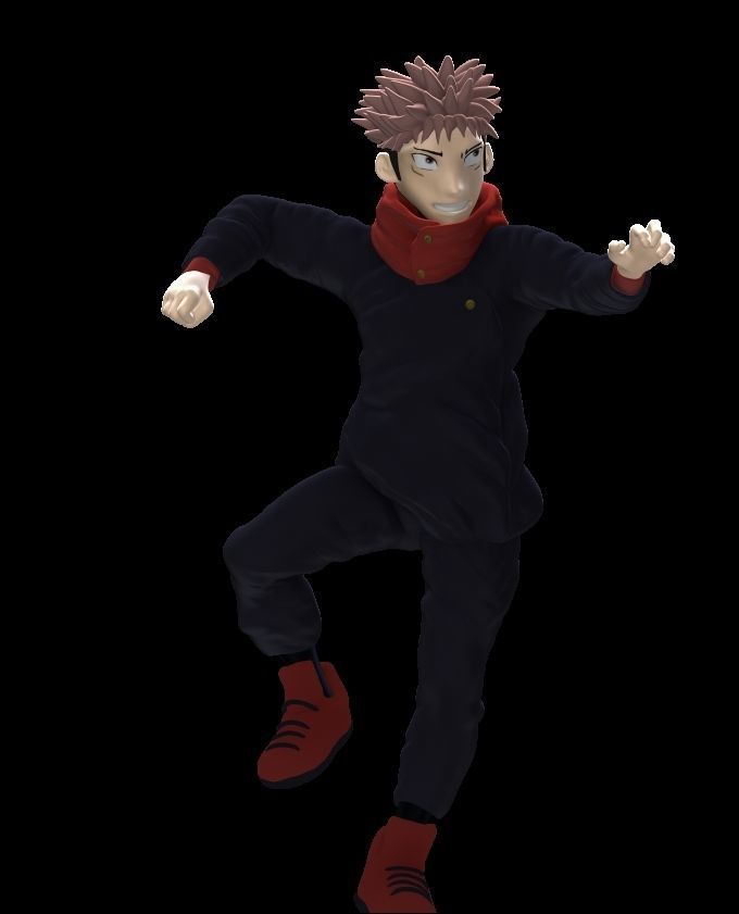 Itadori Yuji from Jujutsu Kaisen 3D model 3D printable | CGTrader