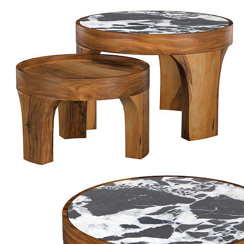 Marcelino Center Tables 3D model | CGTrader
