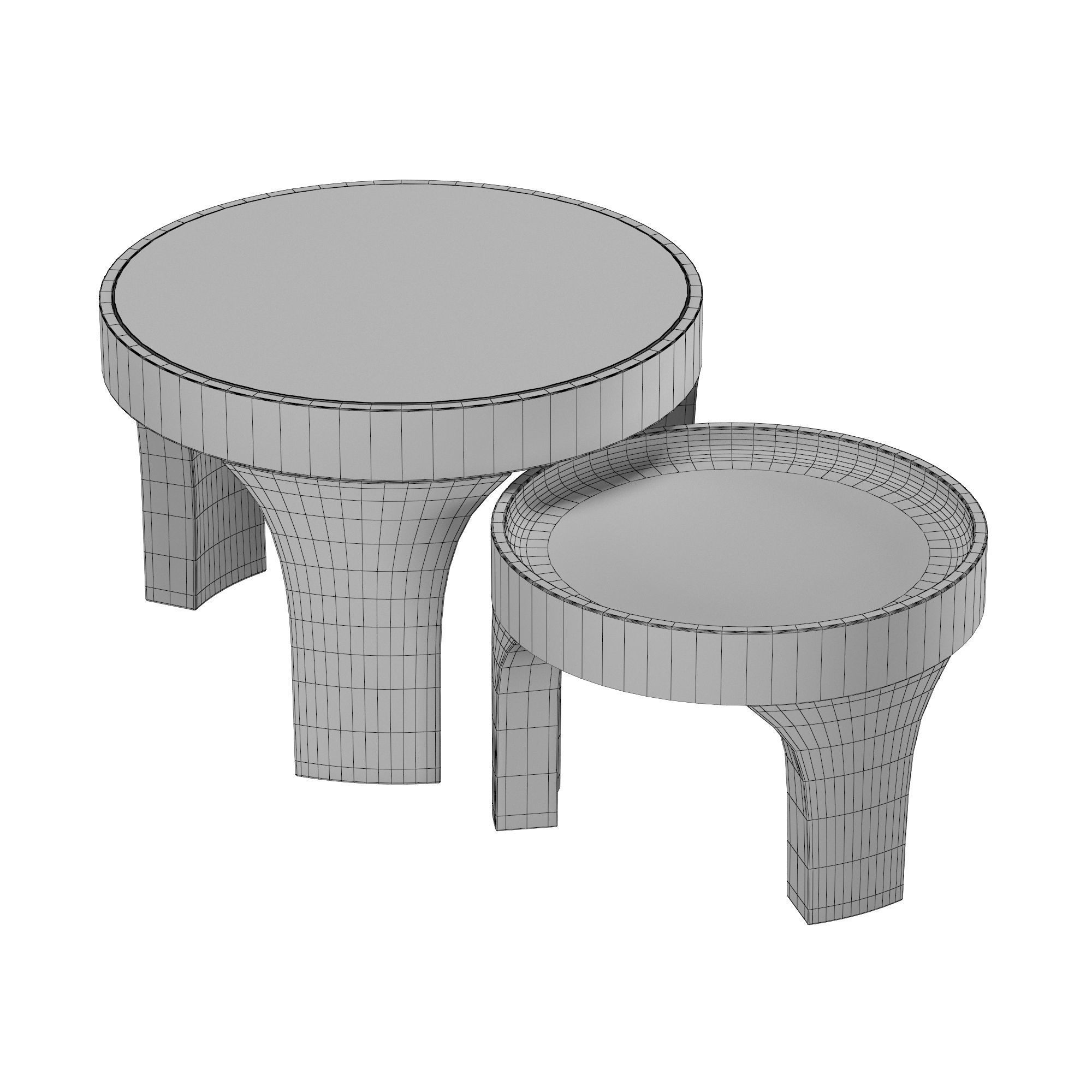 Marcelino Center Tables 3D model | CGTrader