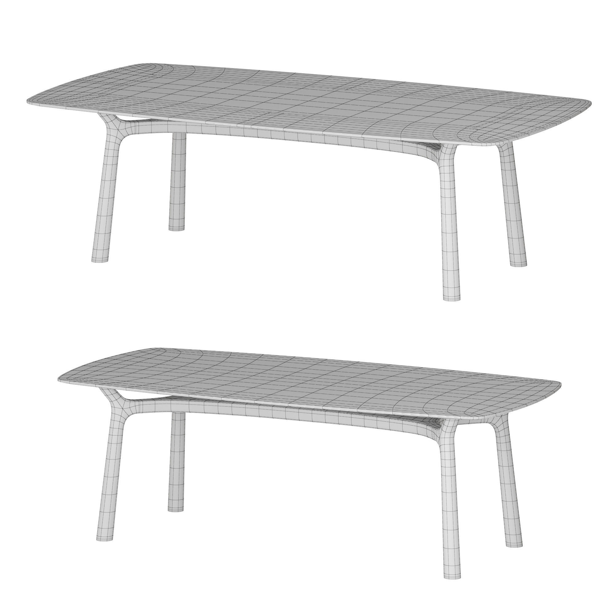 Giorgetti Memos Rectangle 3D model | CGTrader
