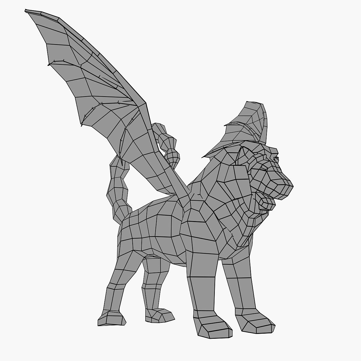 3D model Manticore VR / AR / low-poly | CGTrader