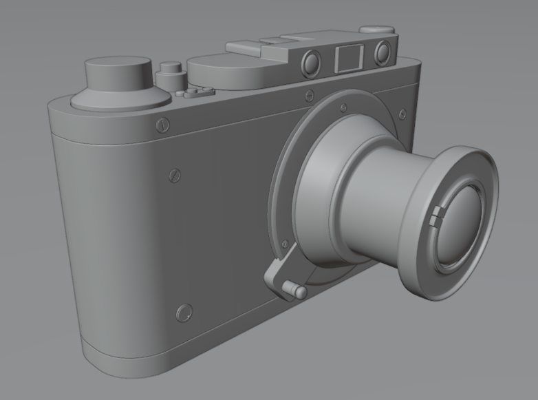 Camera old fashion 3D model | CGTrader