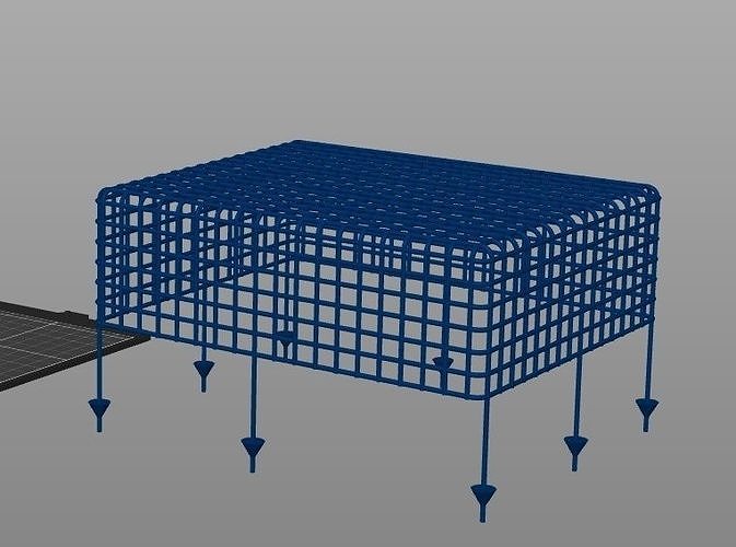 Aquarium cage 3D model 3D printable | CGTrader