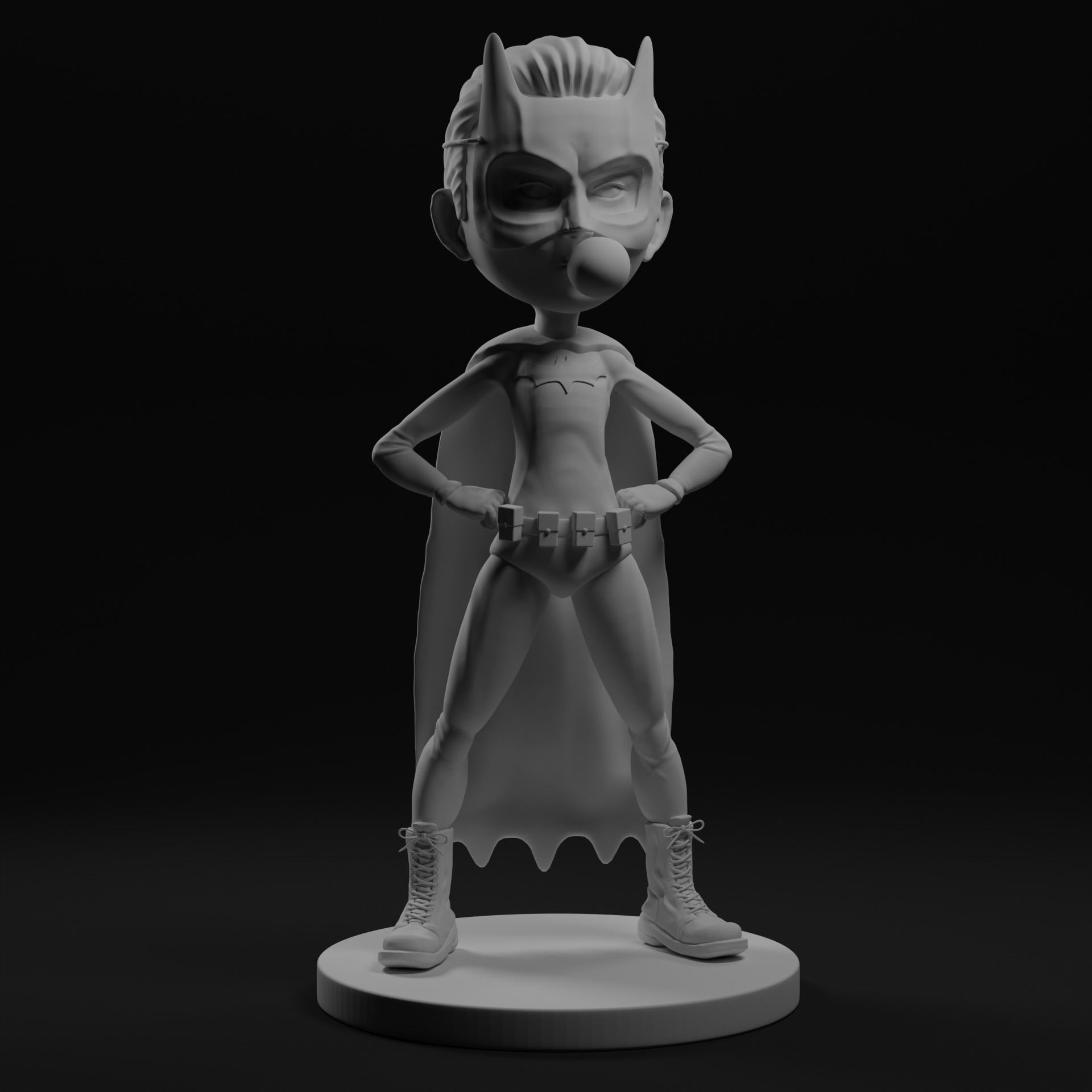 Batman Boy 3D model 3D printable | CGTrader