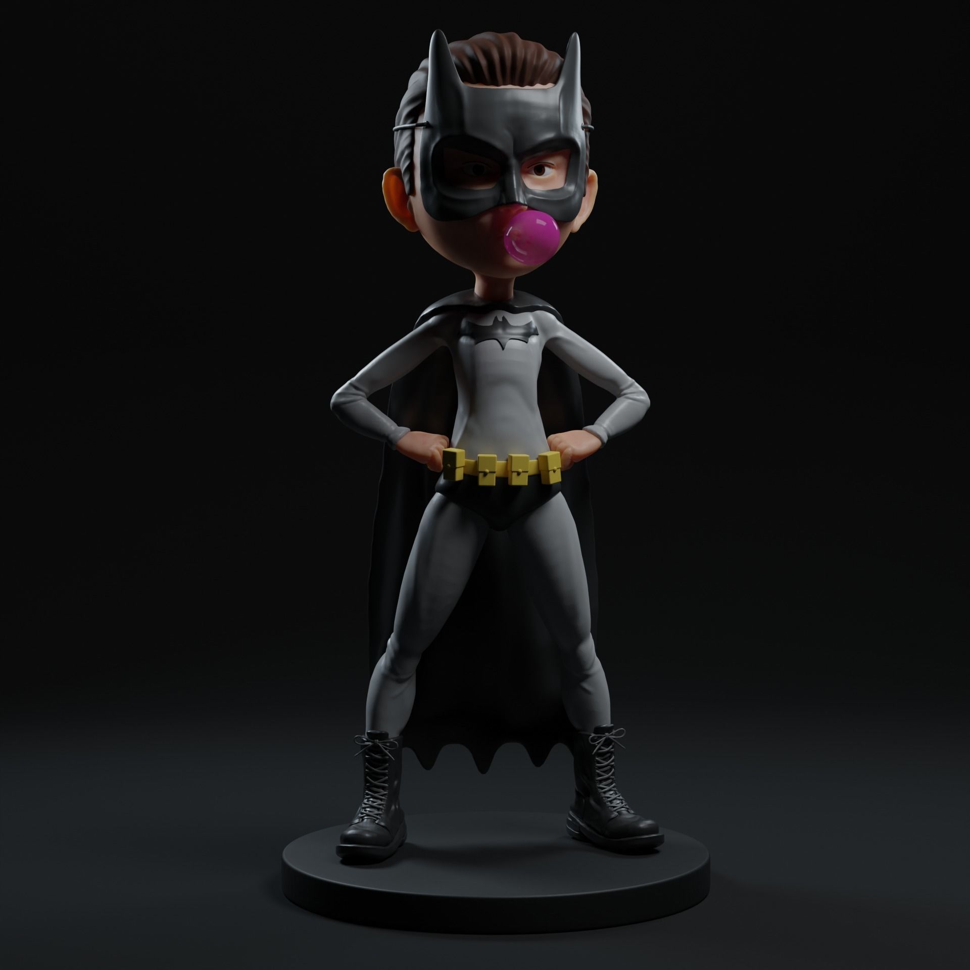Batman Boy 3D model 3D printable | CGTrader