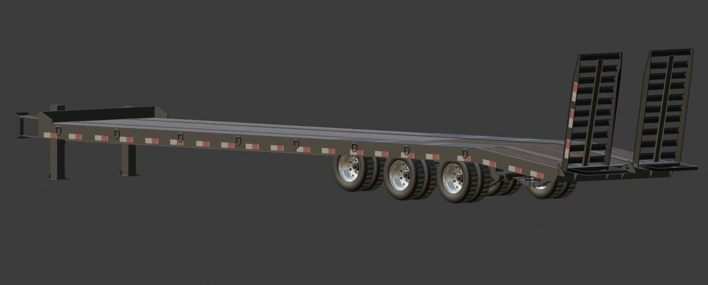 Kraftsman Trailer 3D model rigged | CGTrader