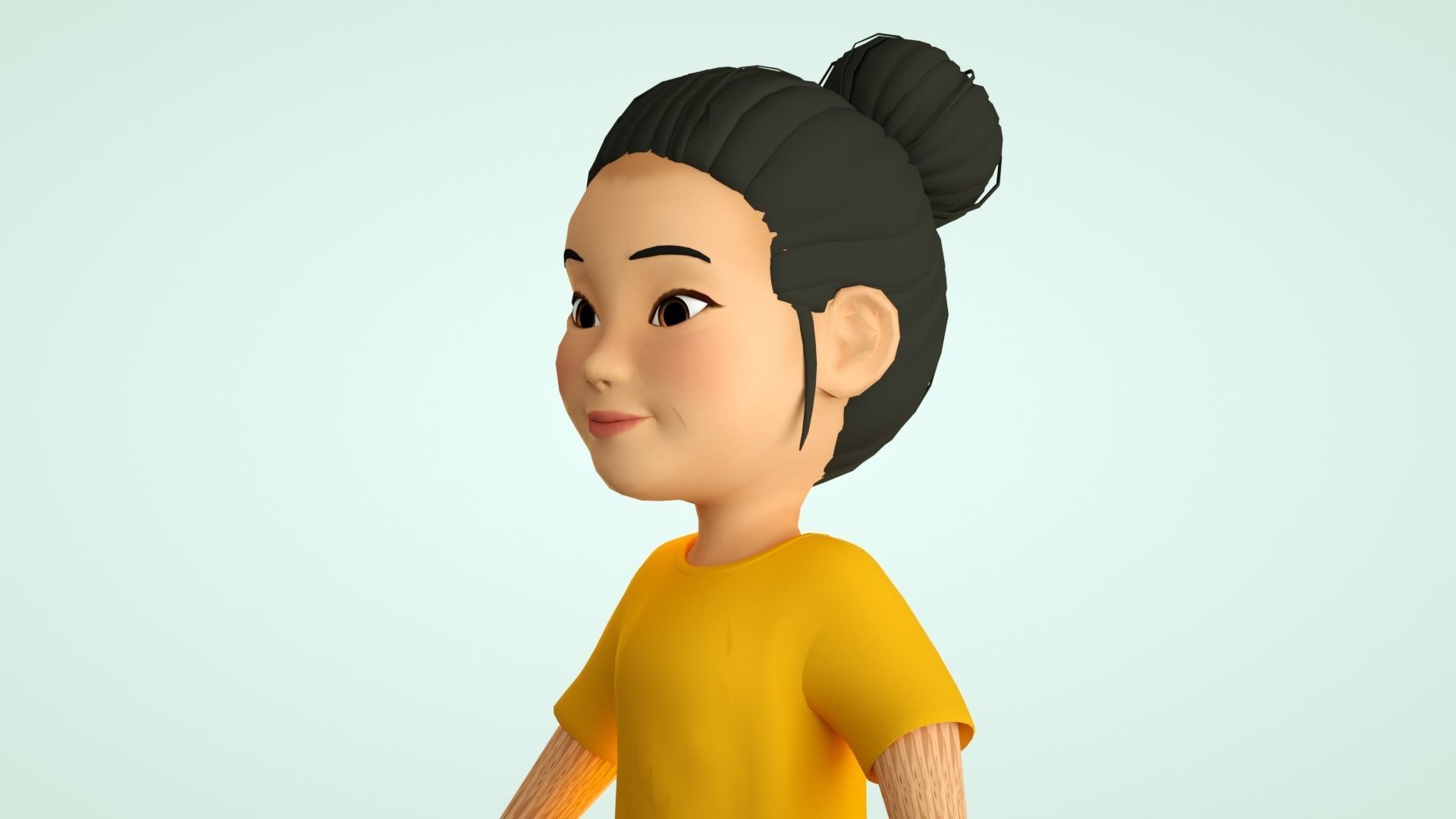 cartoon aunt cartoon mother sister woman 3D model | CGTrader