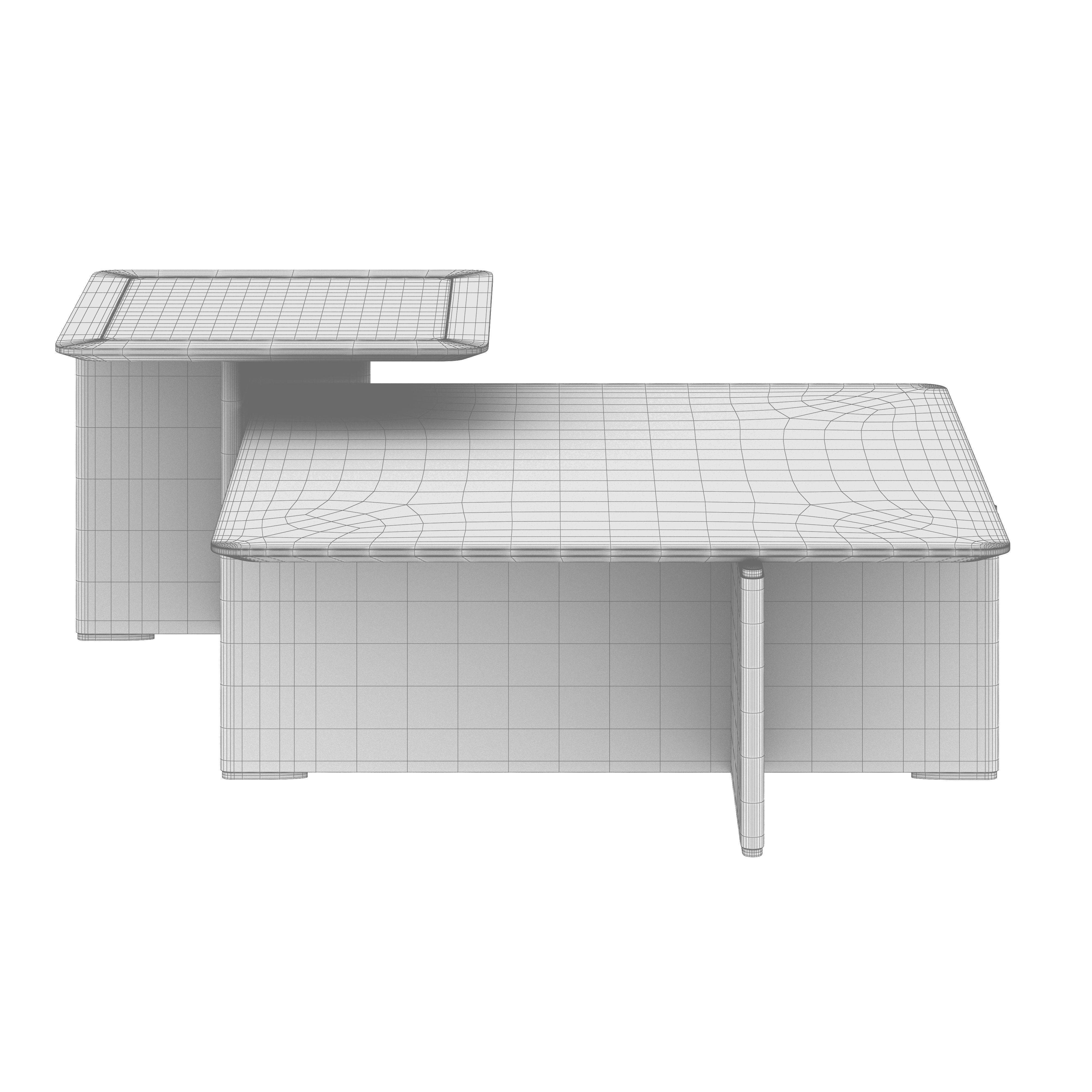 Getty Center Table 3D model | CGTrader