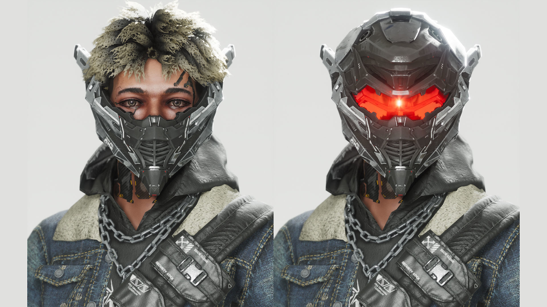 3D model Cyberpunk Metalhead Character VR / AR / low-poly rigged | CGTrader