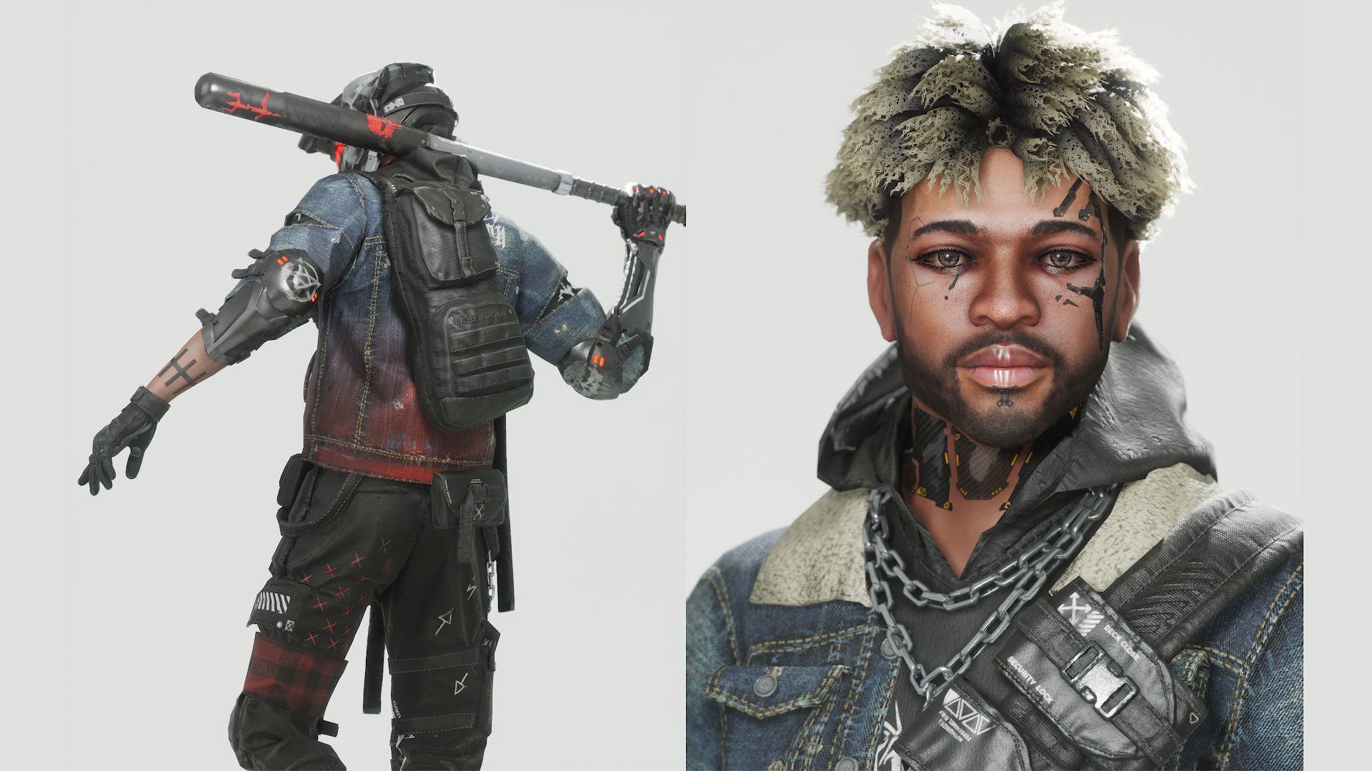 3D model Cyberpunk Metalhead Character VR / AR / low-poly rigged | CGTrader