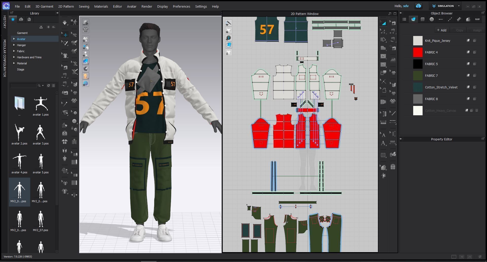Jeff studio Man outfit Vol 2 Marvelous designer free VR / AR / low-poly ...
