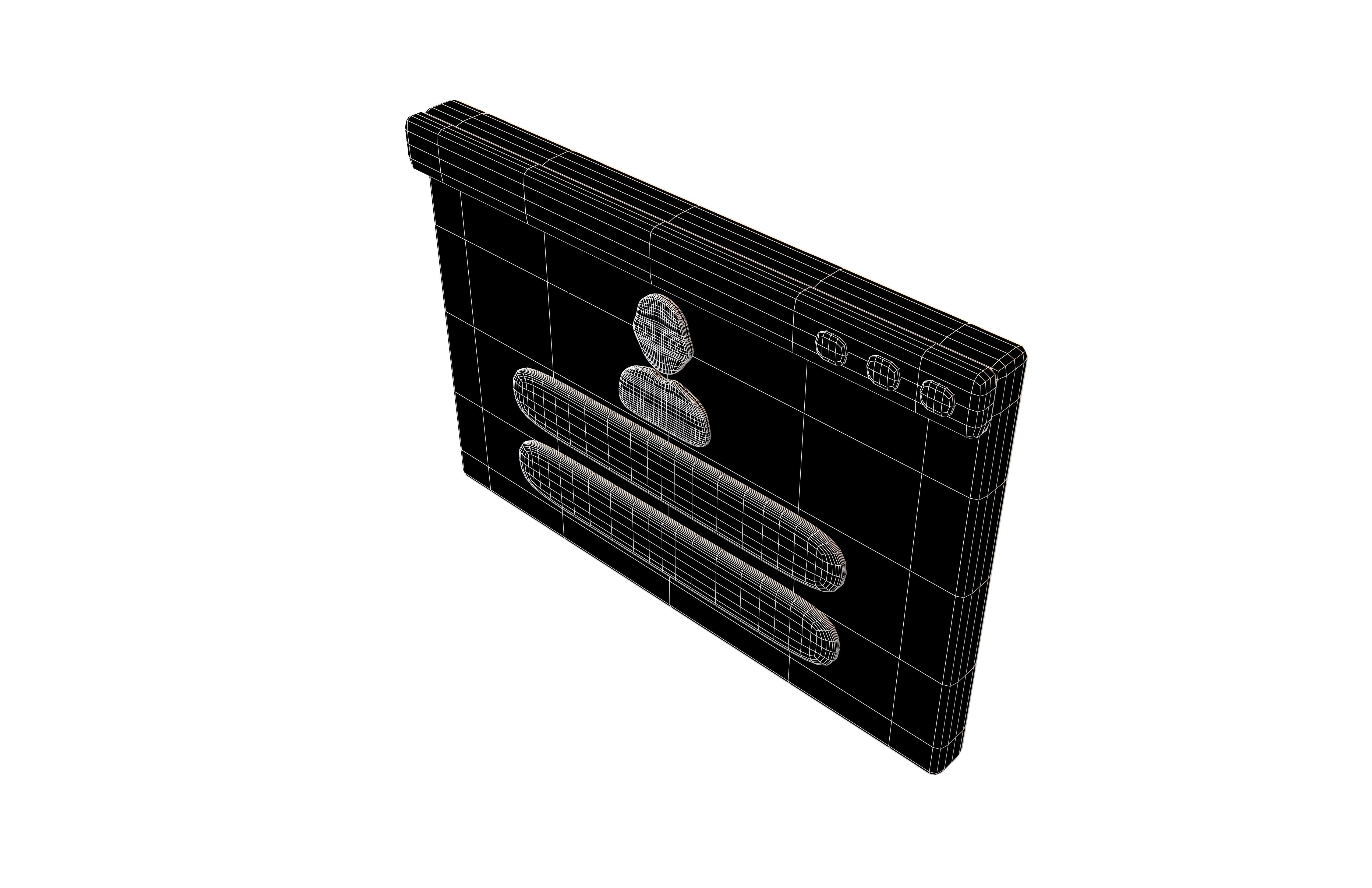 3D model Website Login Icon v1 001 VR / AR / low-poly | CGTrader
