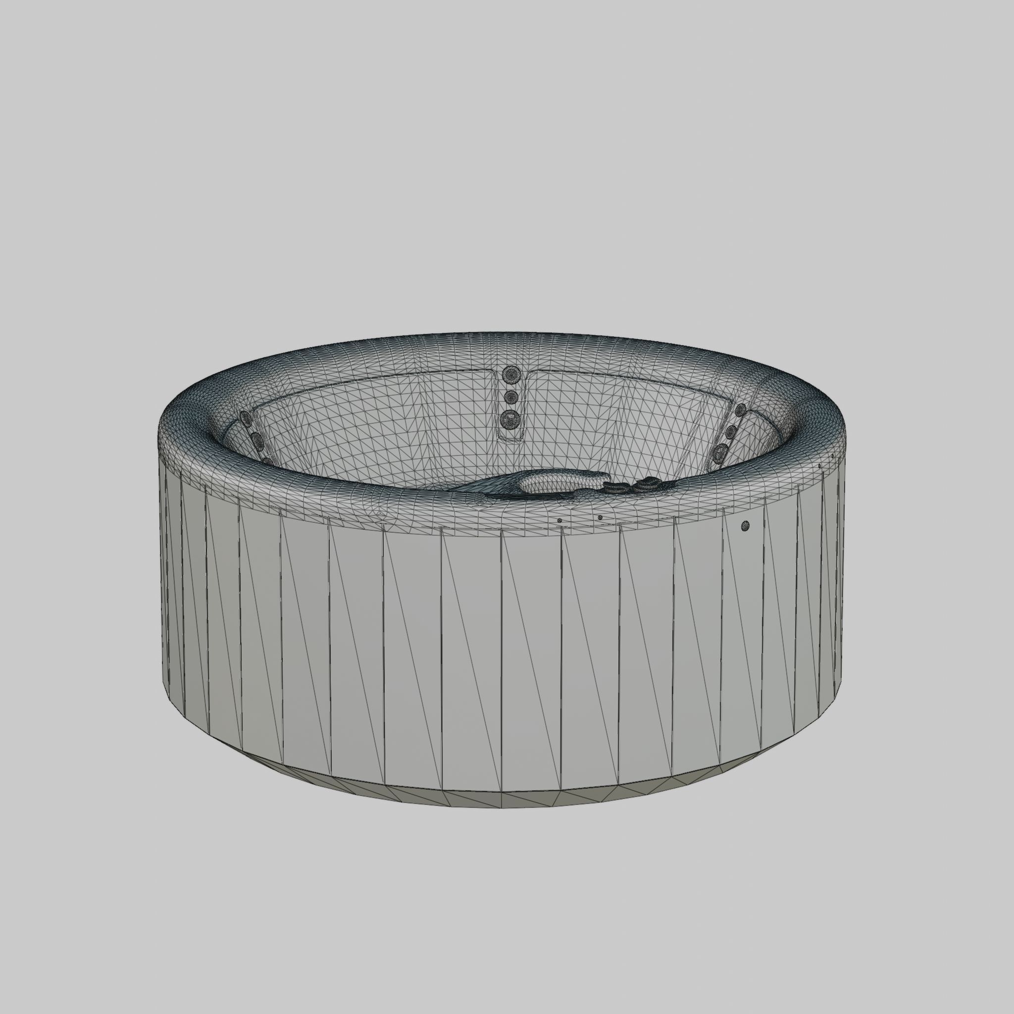 3D model 3D model of Hot Tub Jacuzzi Nordic Spas Sport All-In-110V VR ...