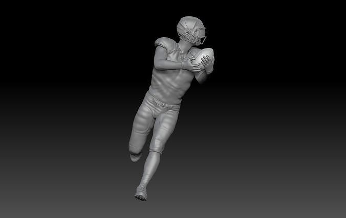 NFL PLAYER 3D model 3D printable | CGTrader