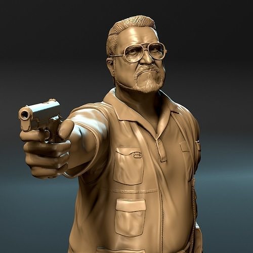 Walter Sobchak 3D model 3D printable | CGTrader