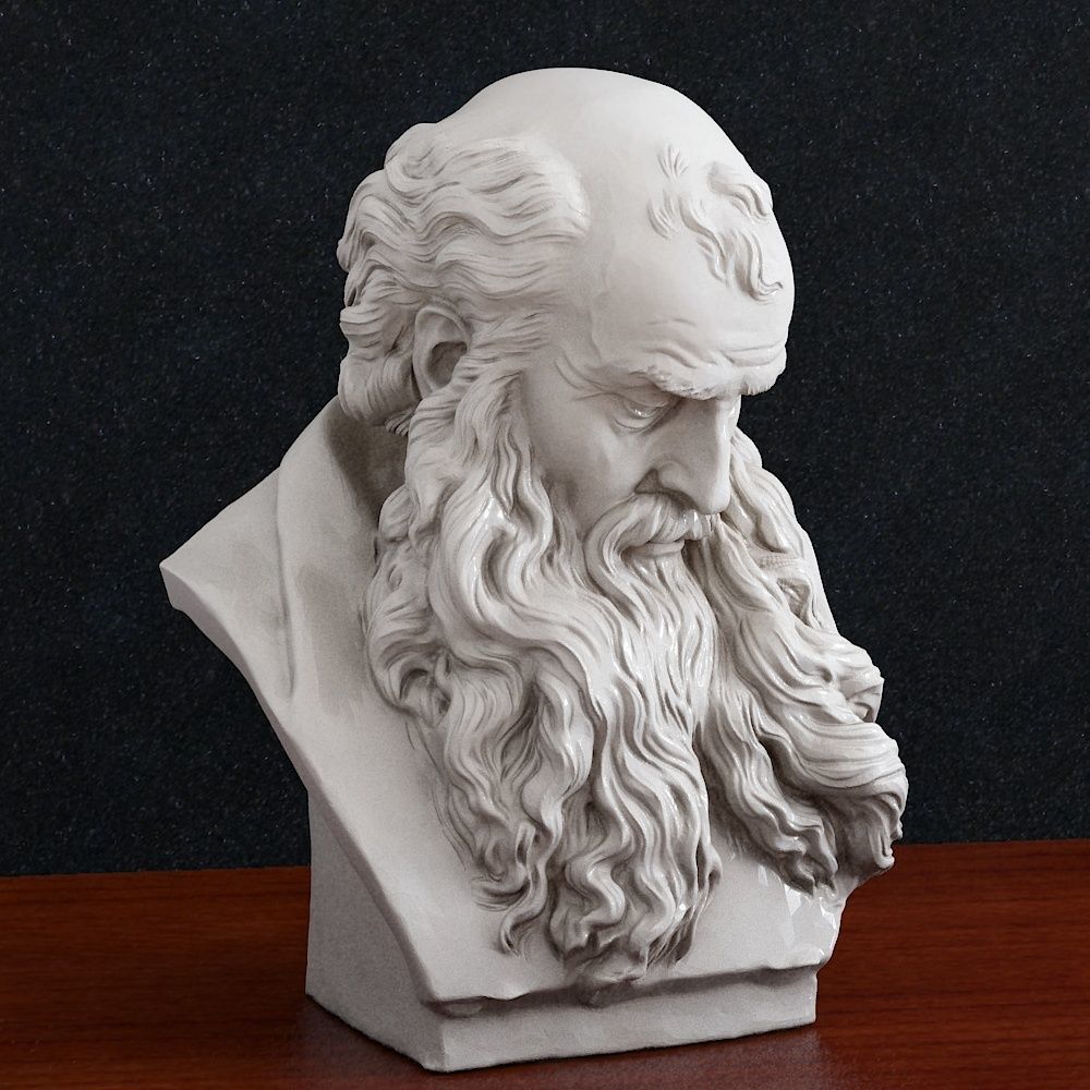 Bust Faust 3D model 3D printable | CGTrader