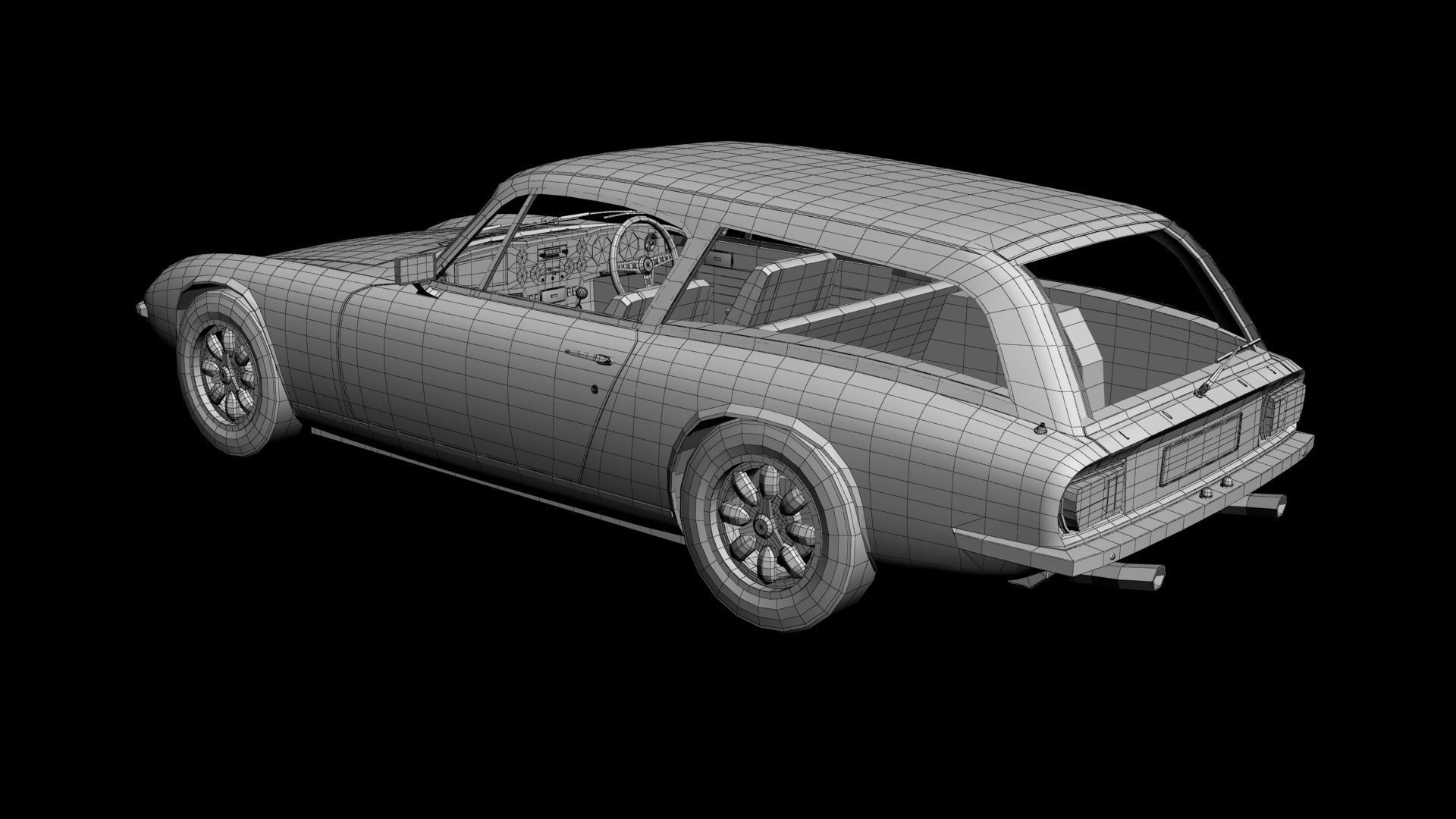 Lotus Elan Plus2 Shooting Brake 3D model | CGTrader