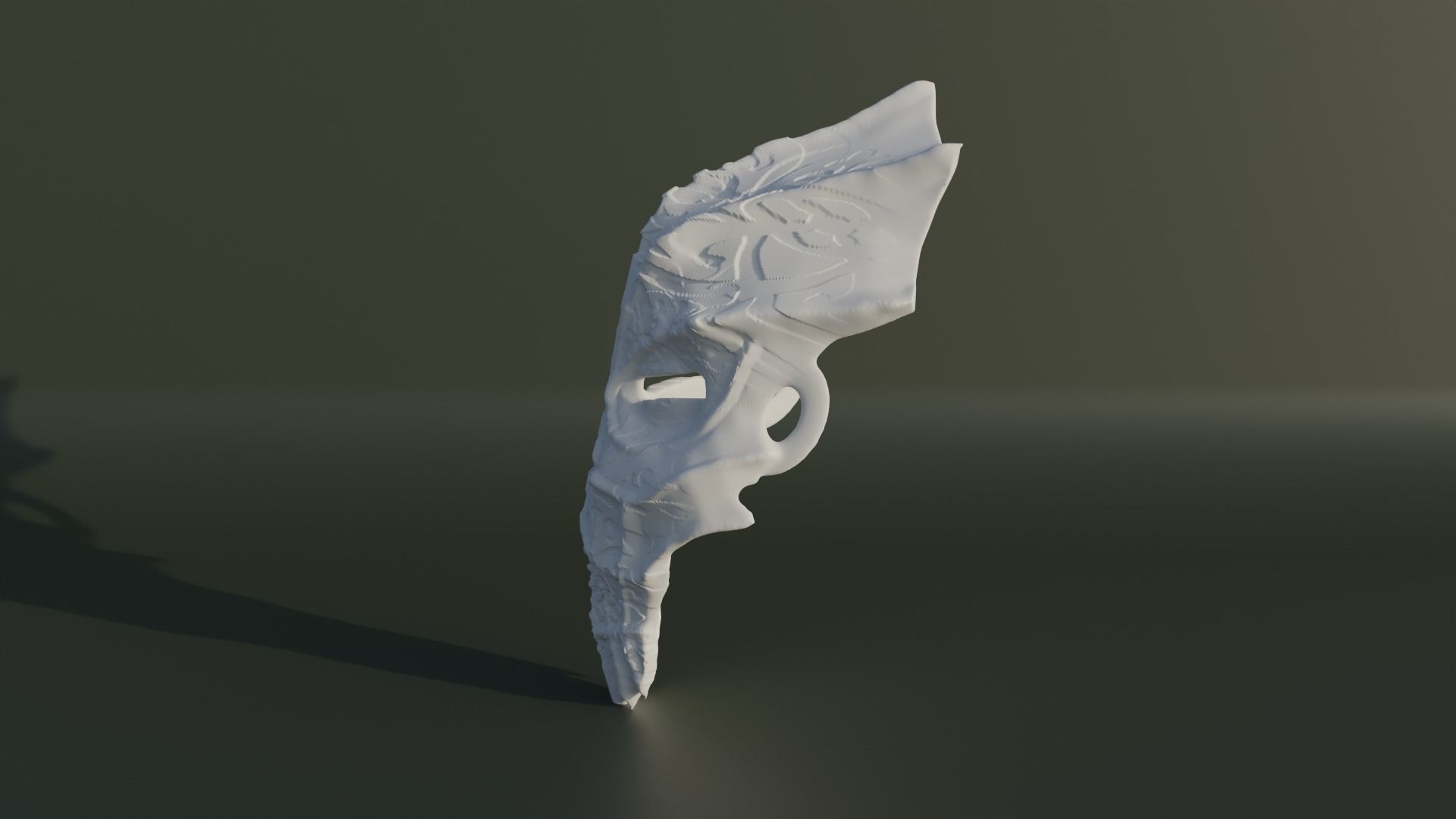 Skyrim Azhidal Face Mask - Skyrim Cosplay 3D model 3D printable | CGTrader