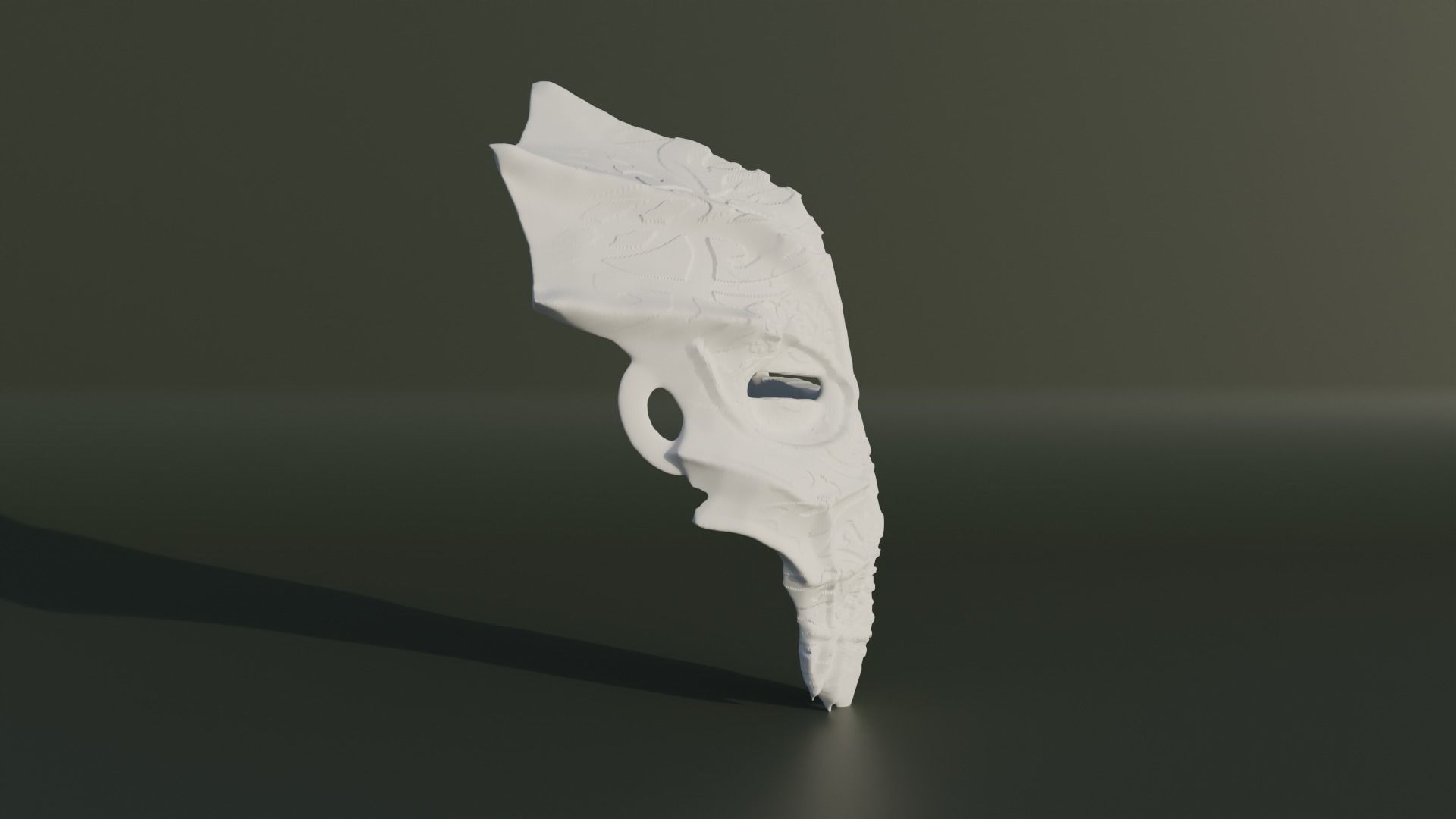 Skyrim Azhidal Face Mask - Skyrim Cosplay 3D model 3D printable | CGTrader