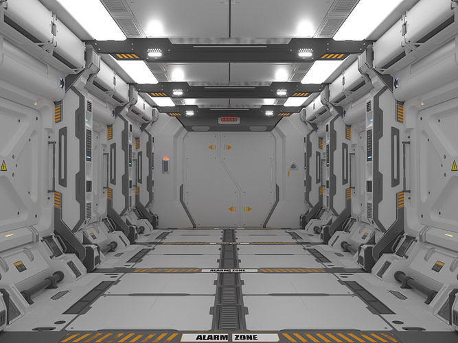 Sci Fi LAB 3D model | CGTrader