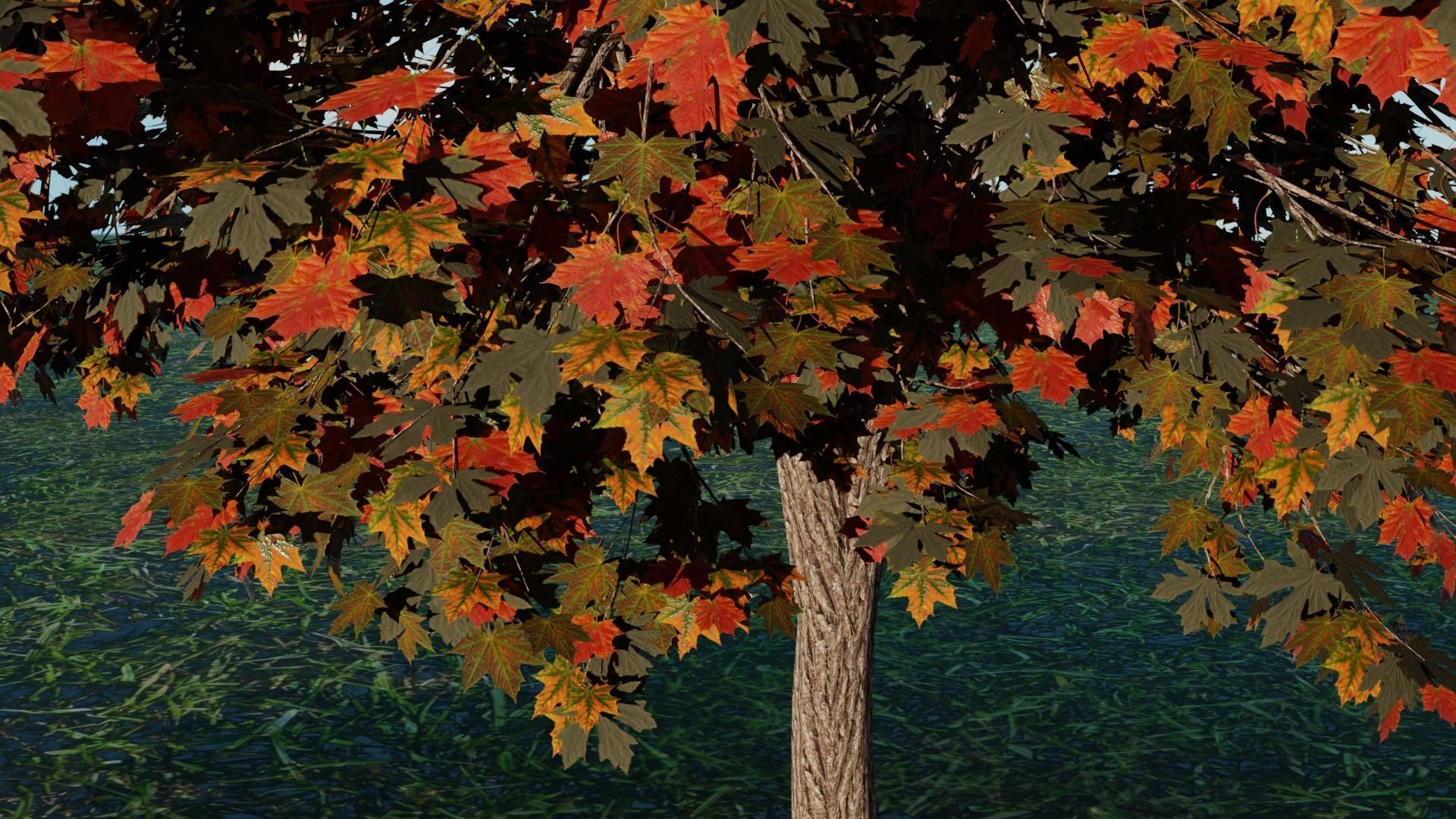 Realistic Tree Pack I Detailed Trees free 3D model | CGTrader