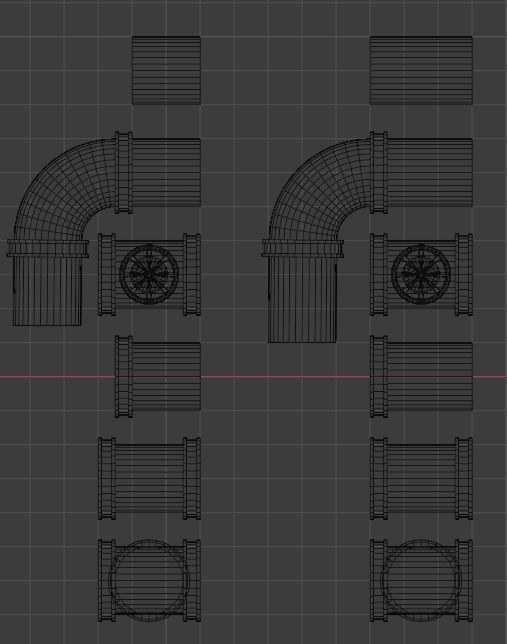 Small but usefull tube asset pack free 3D model | CGTrader
