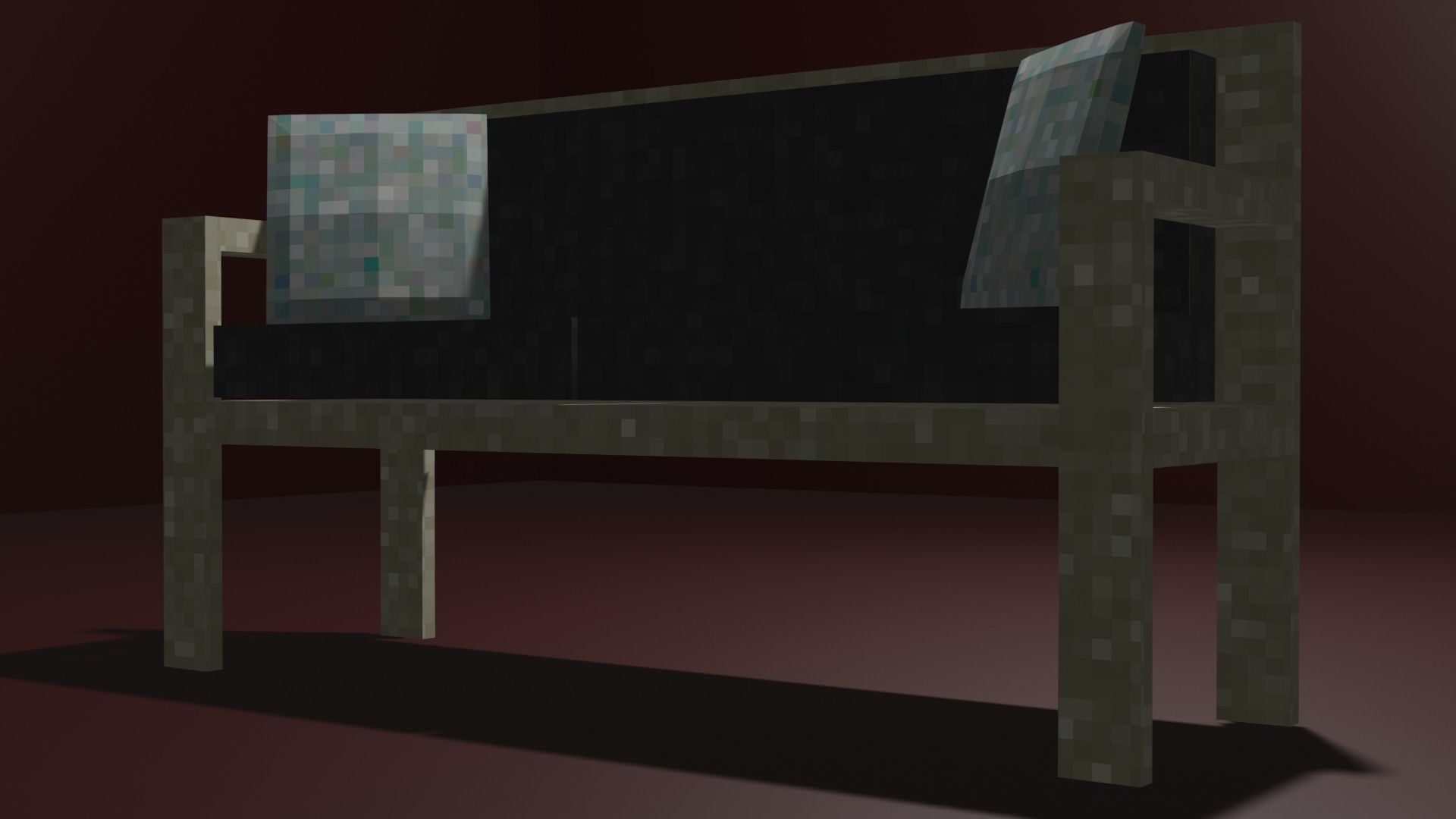 3D model Sofa Couch PS1 PSX style VR / AR / low-poly | CGTrader