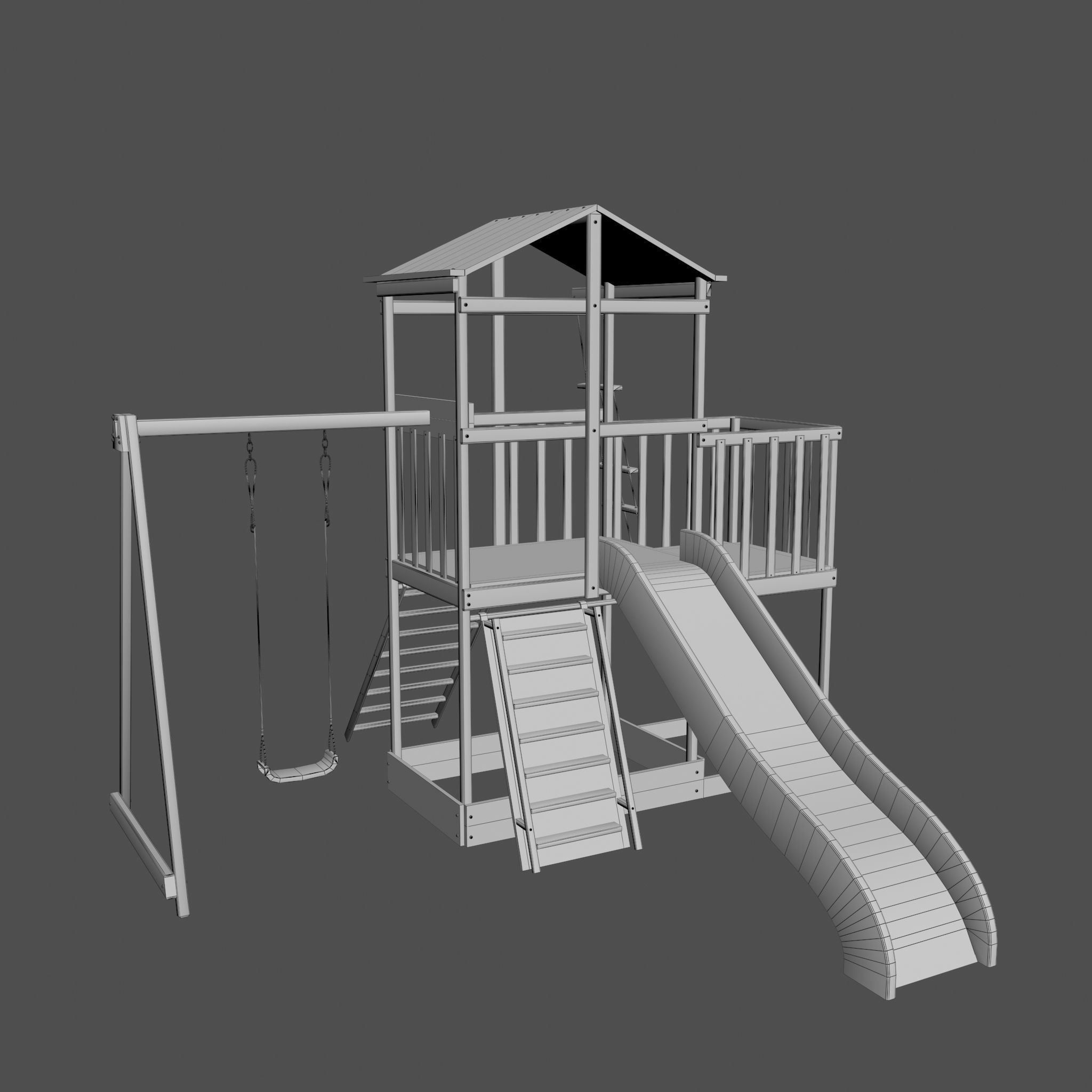 Children playground 3D model | CGTrader