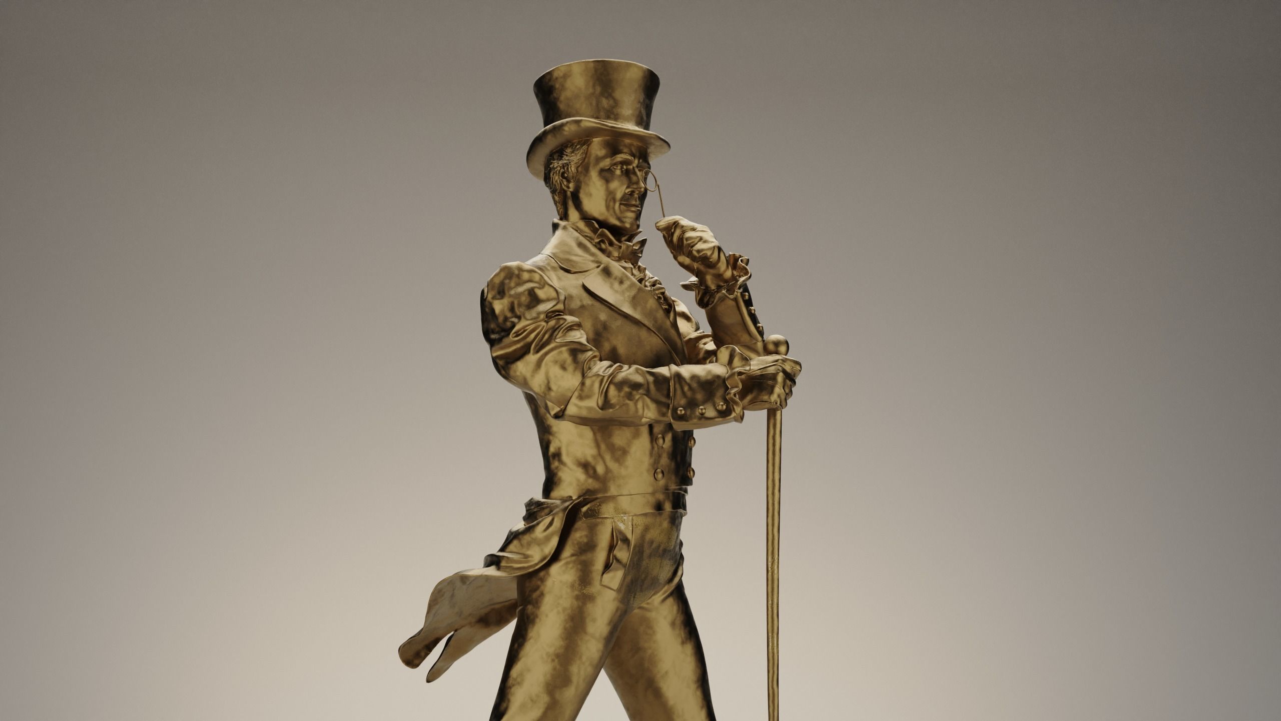 Johnnie Walker Character 3D Model 3D model | CGTrader