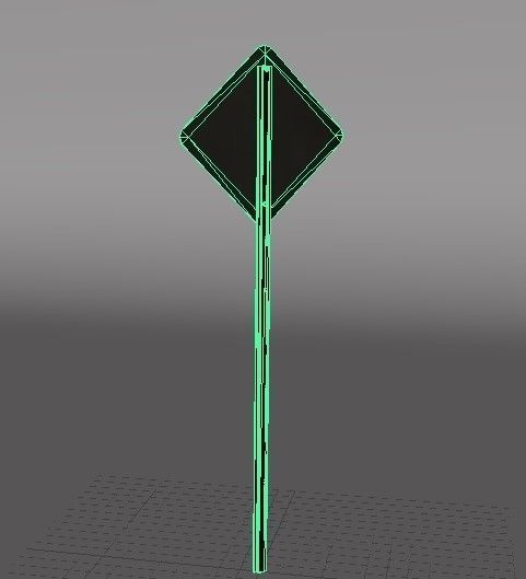 3D model Crosswalk Sign 3D model Low-Poly VR / AR / low-poly | CGTrader
