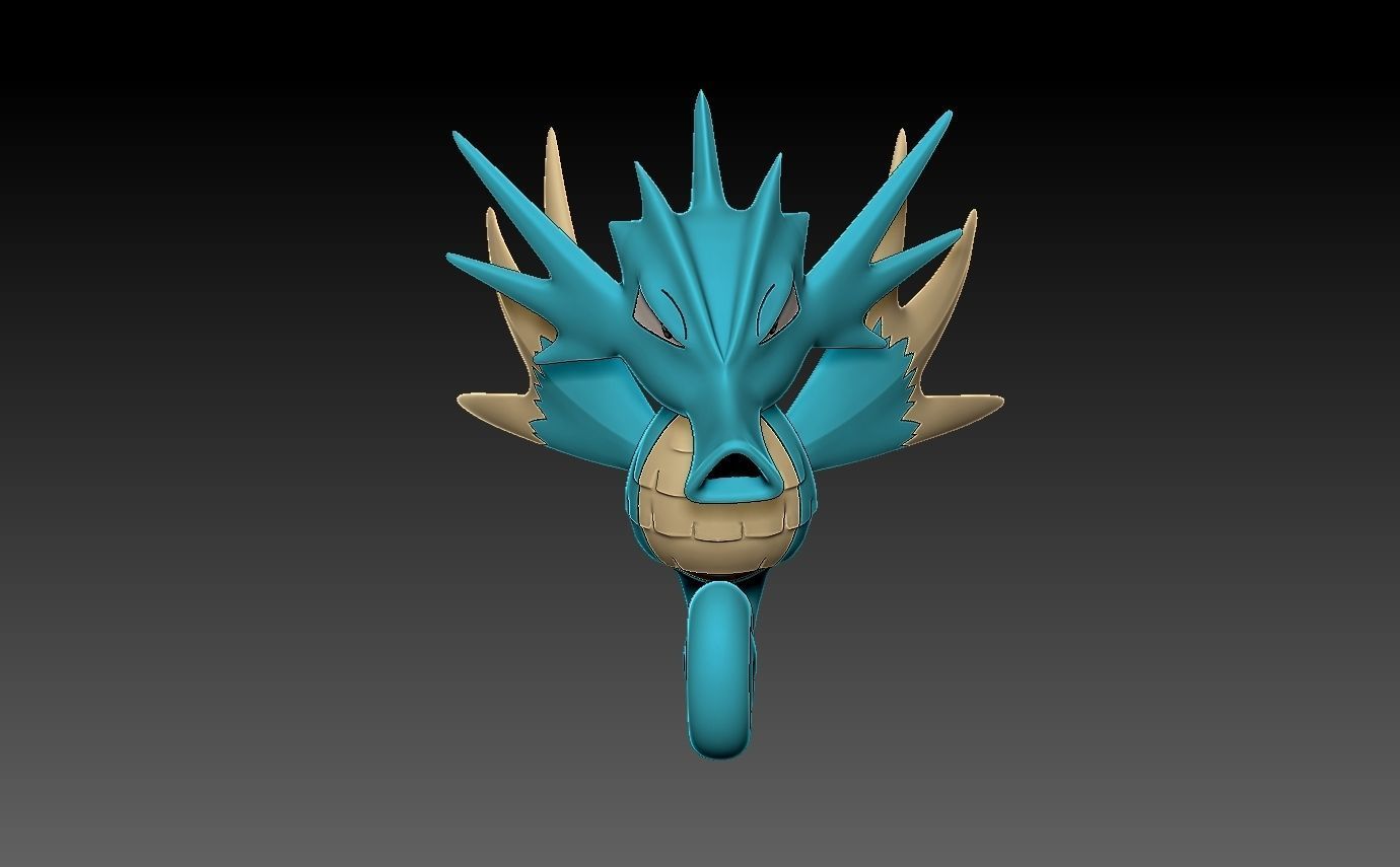 Pokemon seadra 3D model 3D printable | CGTrader