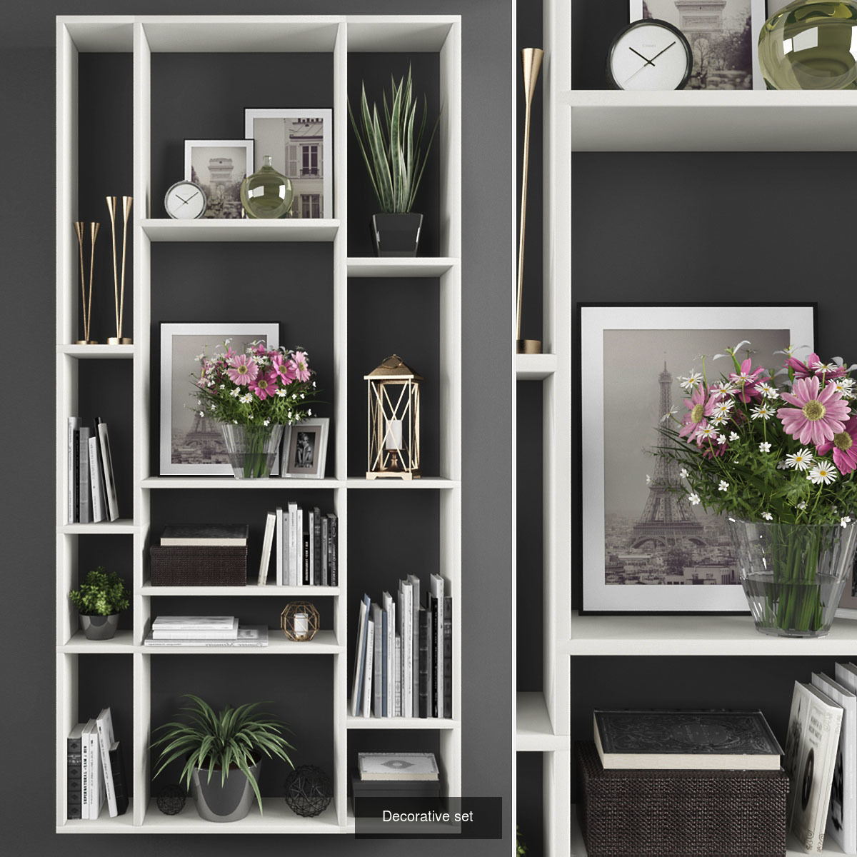 Collection of Decorative sets- 20 sets | CGTrader