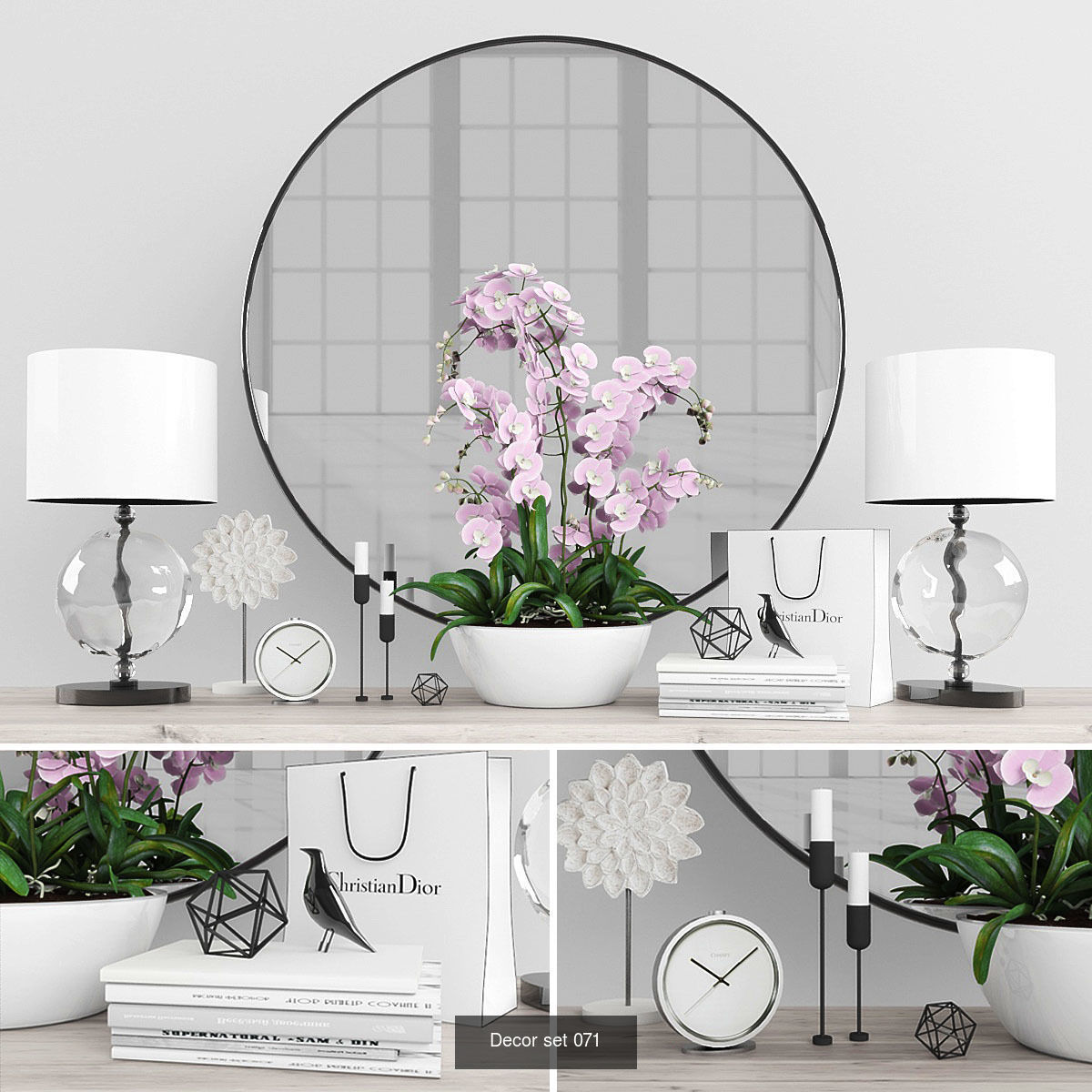 Collection of Decorative sets- 20 sets | CGTrader