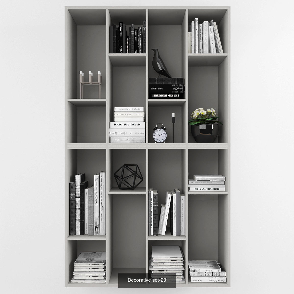 Collection of Decorative sets- 20 sets | CGTrader