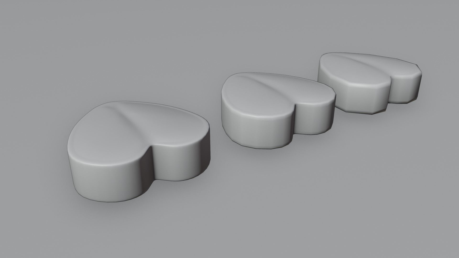 Abstract Heart free VR / AR / low-poly 3D model | CGTrader