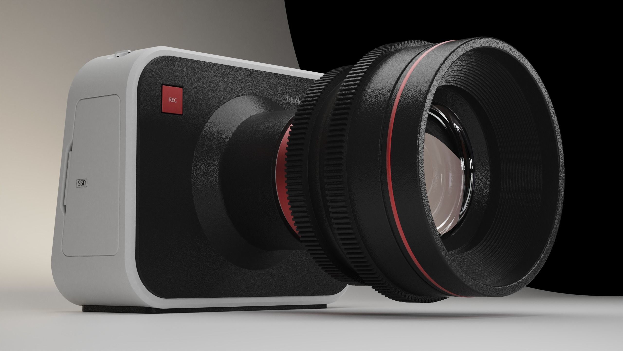 Blackmagic Production Camera 4K - 3D Model 3D model | CGTrader
